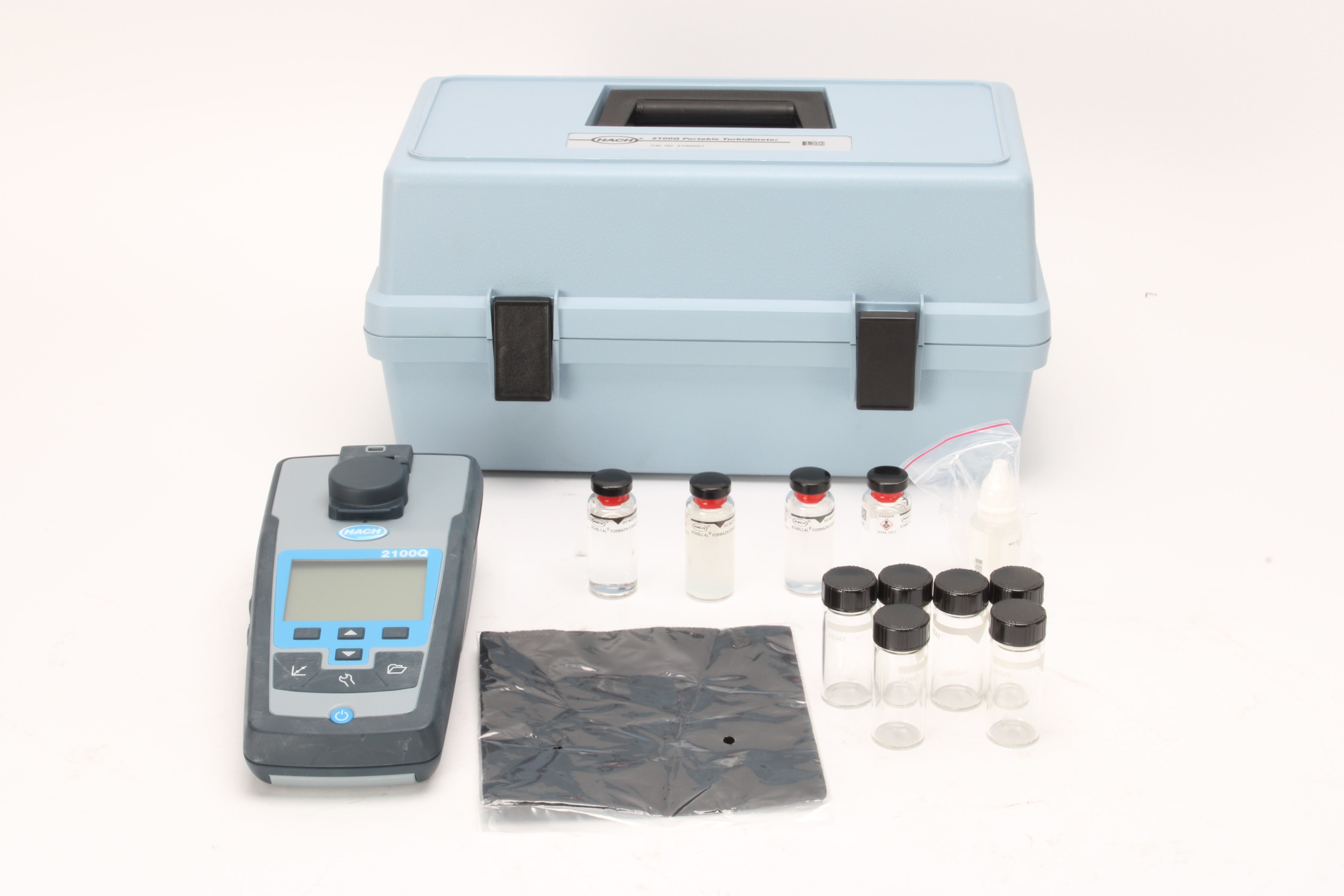 Hach 2100Q Portable Turbidimeter Kit LPG439.01.00002 With Accessories ...