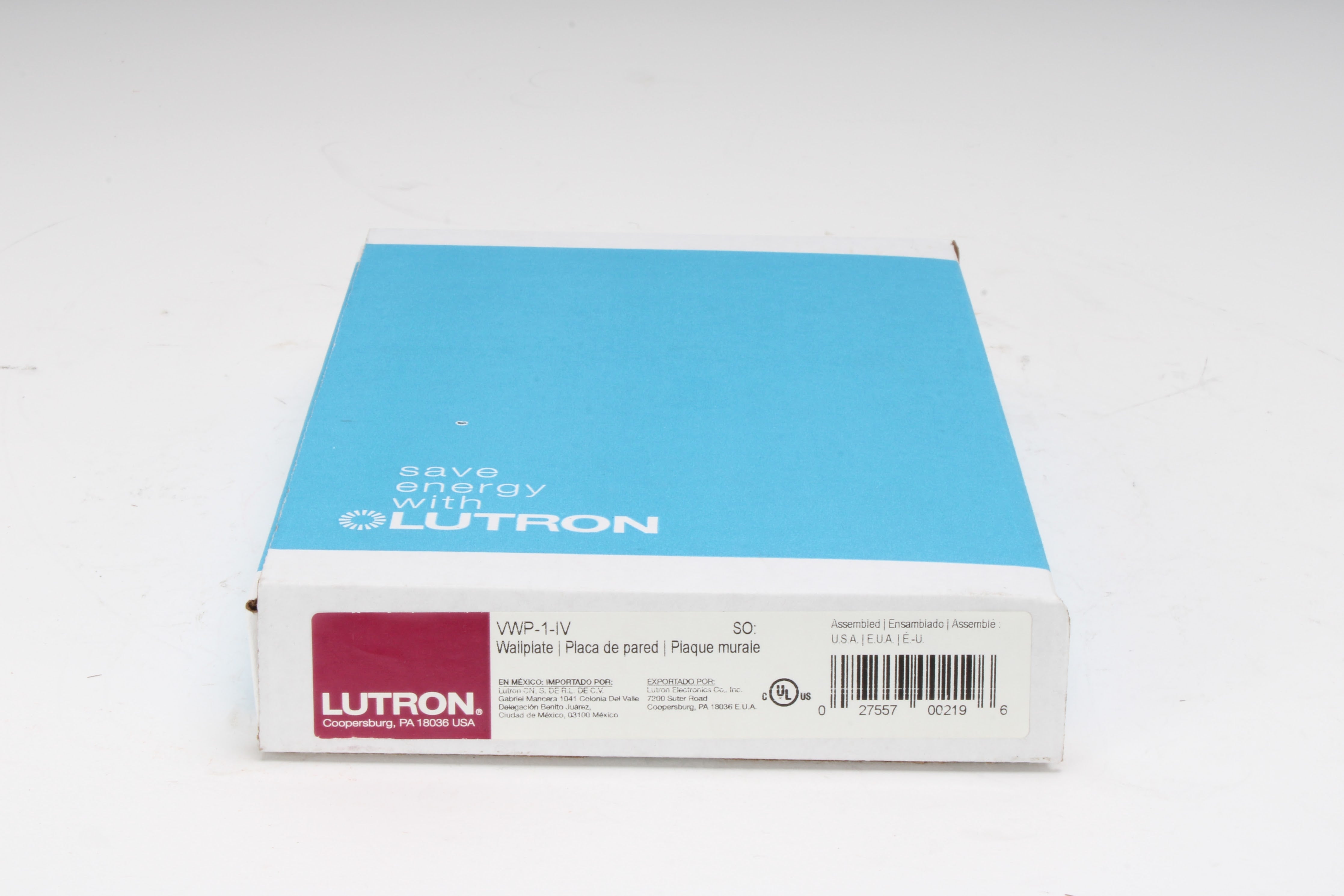 Lutron VWP-1-IV Vareo Architectural Wallpate - NEW – NTC Tech