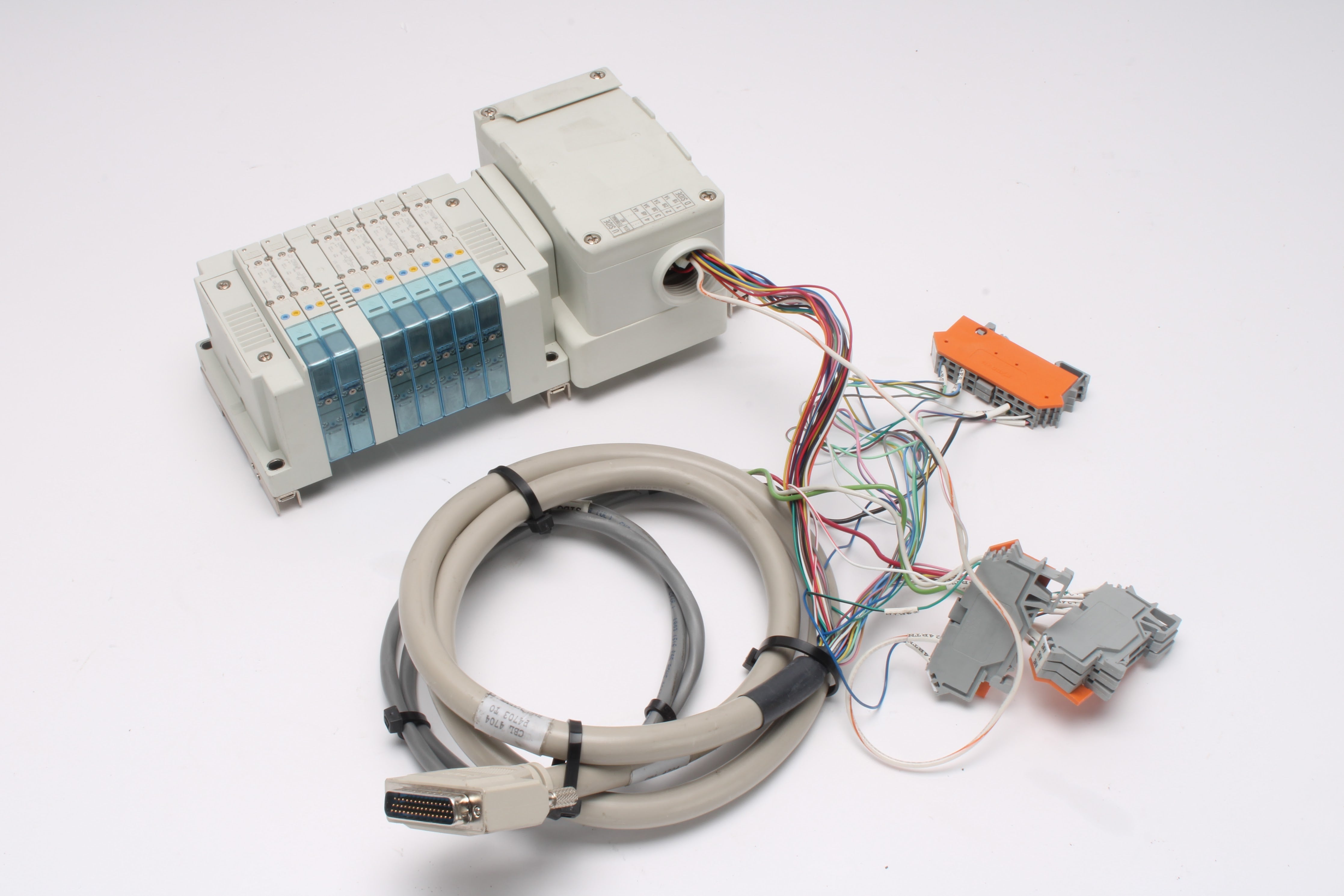 SMC 7x SY3200-5U1 Solenoid Air Valve With Manifold - Fair Condition ...