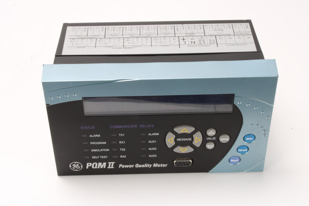 GE PQMII-T20-C-A Power Quality Meter - Fair Condition – NTC Tech