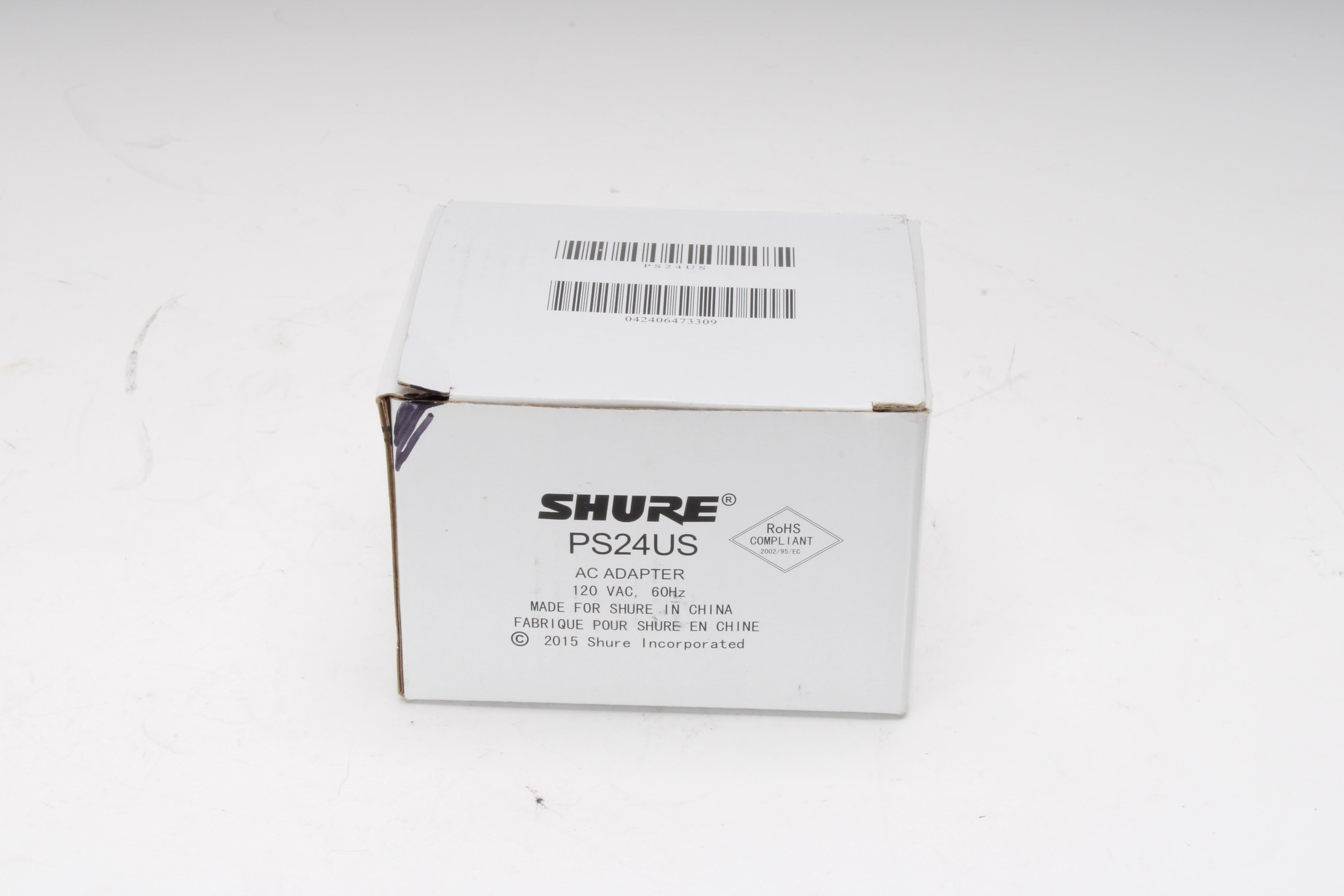 Shure PS24US Power Supply 12VDC 400mA - NEW – NTC Tech
