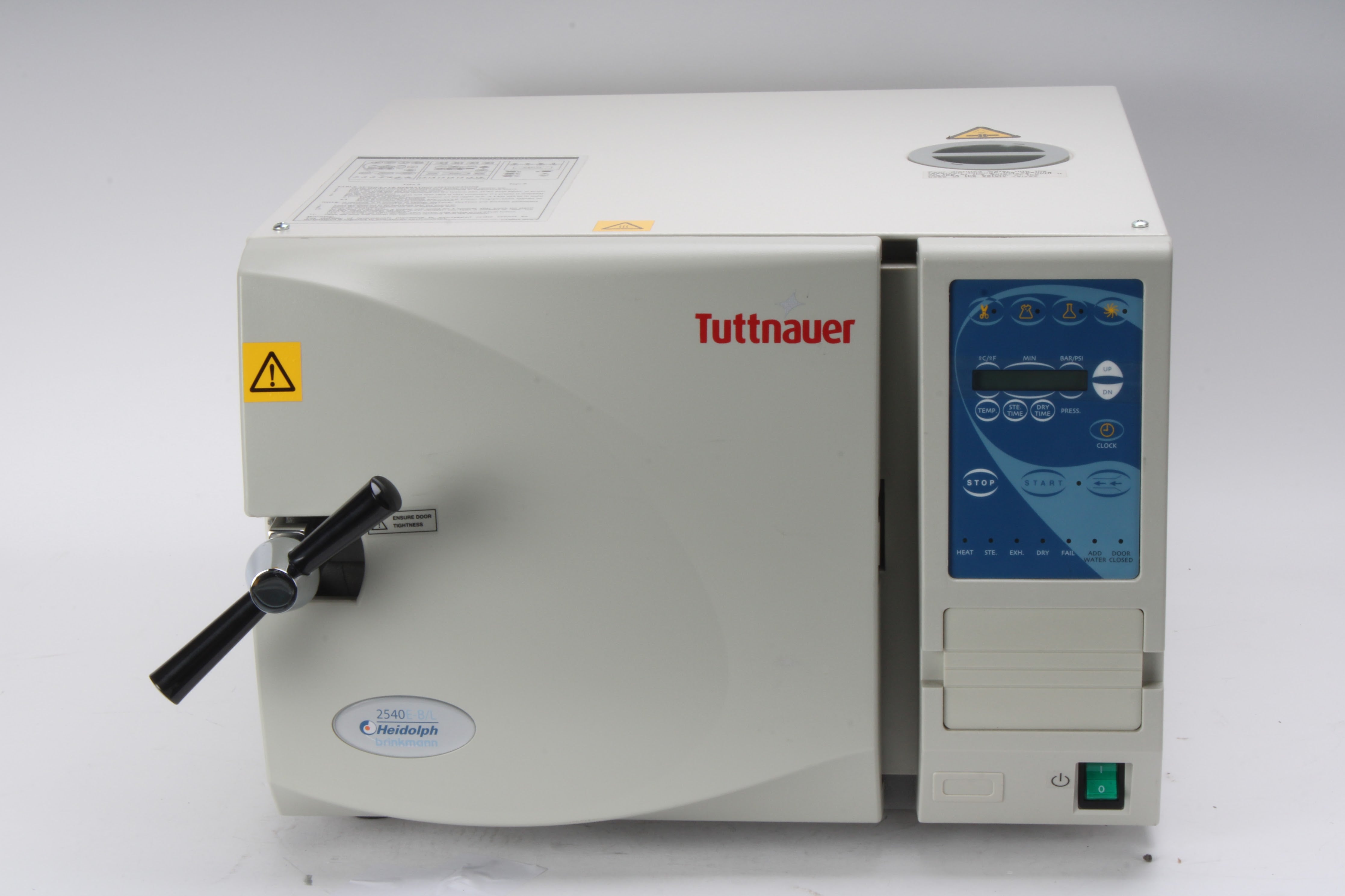 Tuttnauer 2540E-B/L Autoclave Steam Sterilizer – NTC Tech