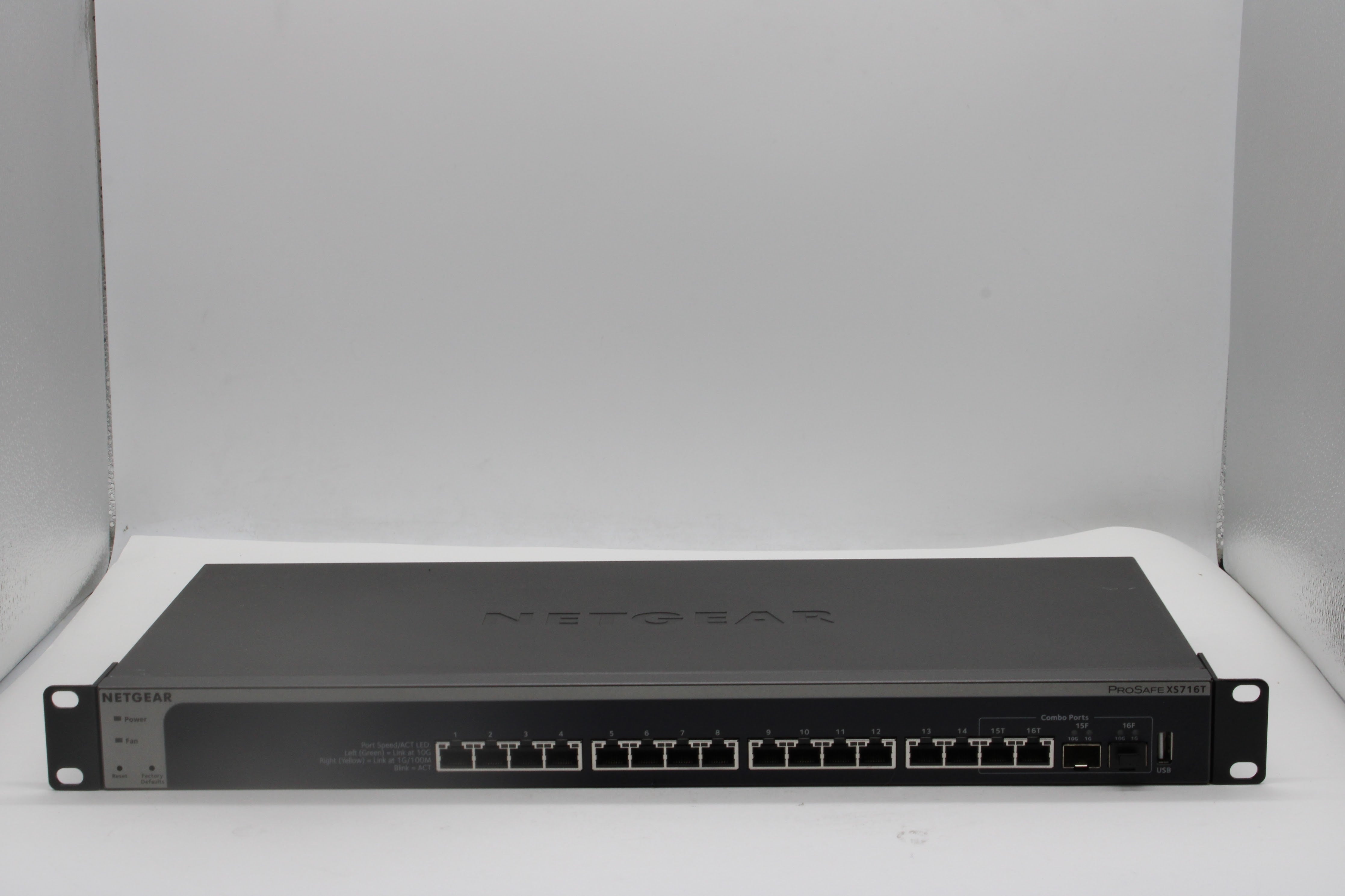 Netgear XS716T ProSAFE 16-Port 10-Gigabit Smart Managed Switch XS716T ...