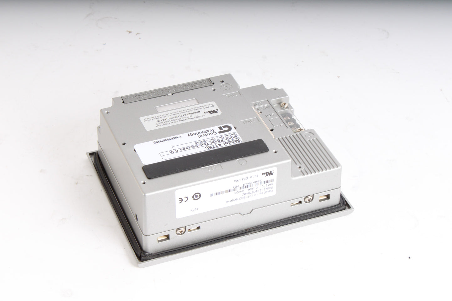 Control Technology 4176C 6" Quick Panel Touchscreen With Com and Tool ...