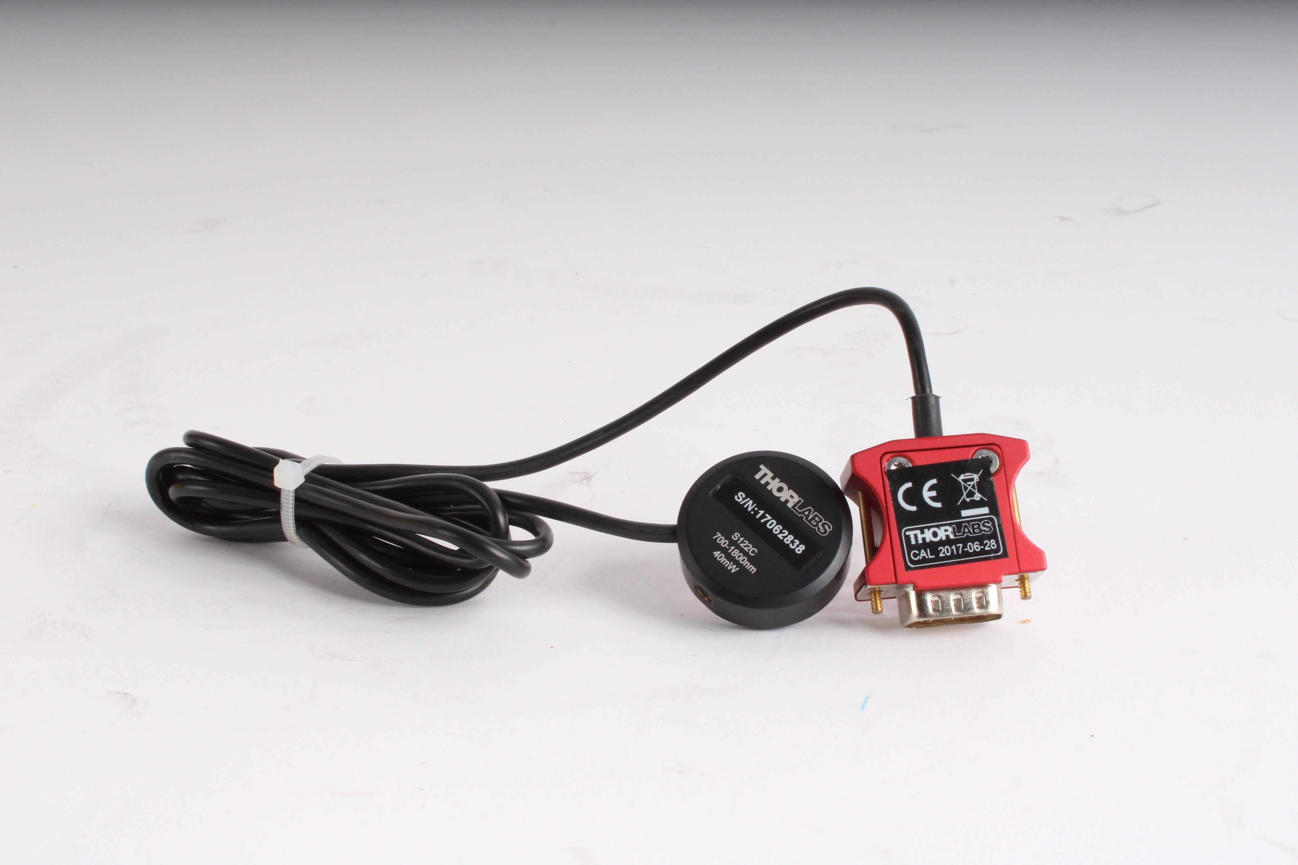 Thorlabs S122C Photodiode Power Sensor 700-1800nm 40mW – NTC Tech