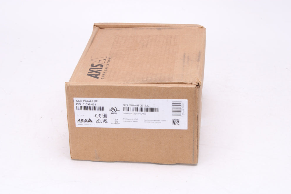 Axis Communications P3247-LVE Network Camera 01596-001-07 With Accesso ...
