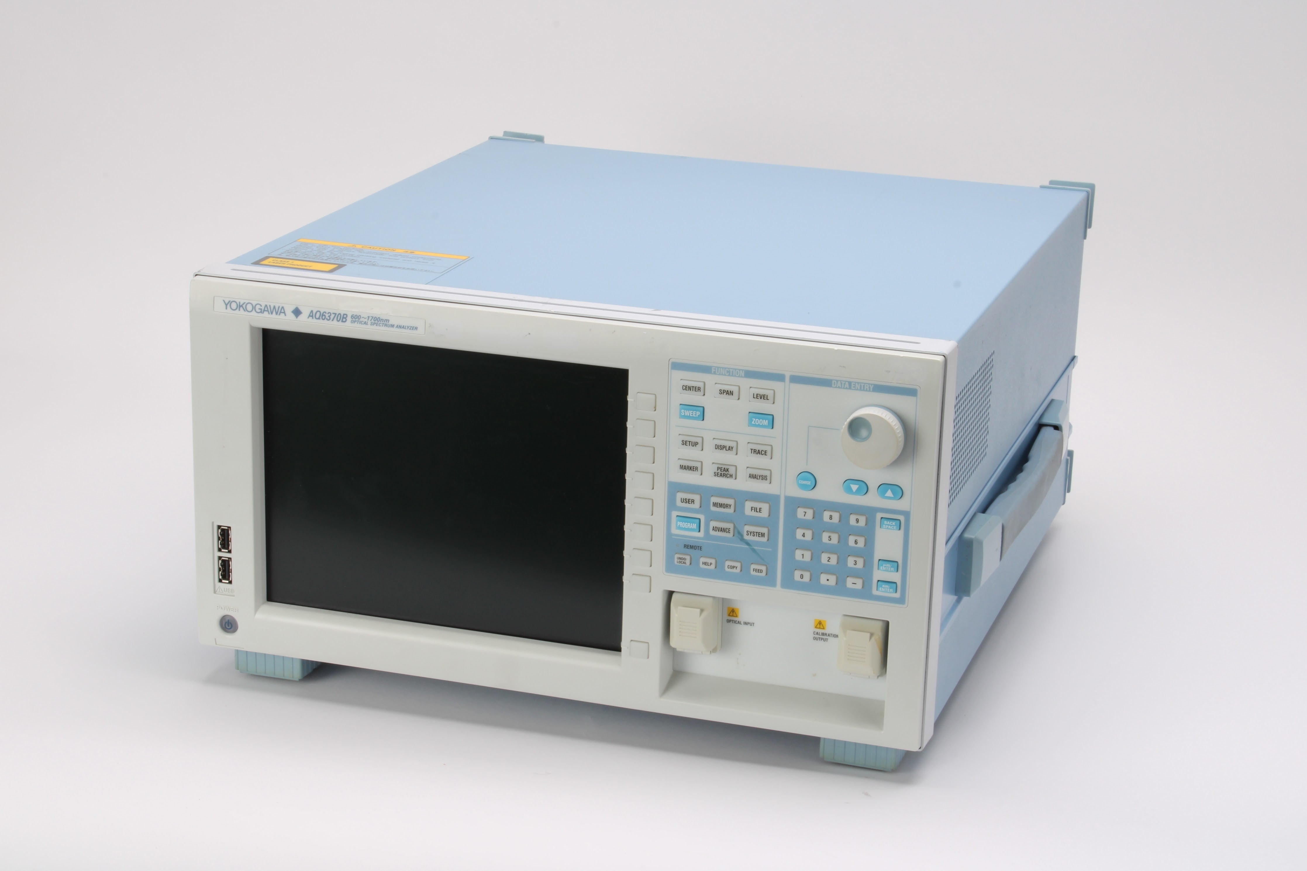 Yokogawa AQ6370B 735302-D/FC/RFC Optical Spectrum Analyzer 600-1700nm ...