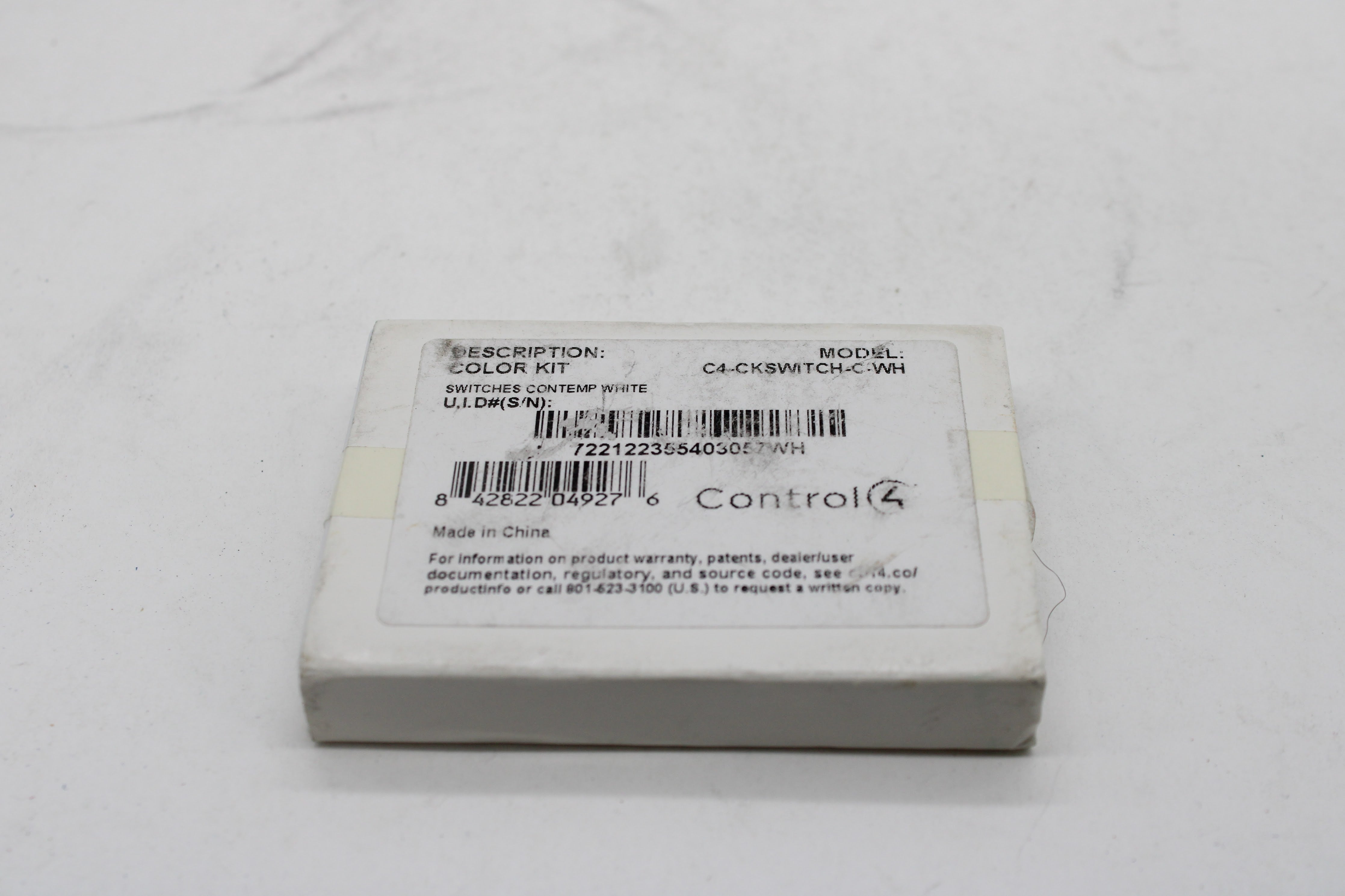 Control4 C4-CKSWITCH-C-WH Switches Contemporary White 842822049276 New ...