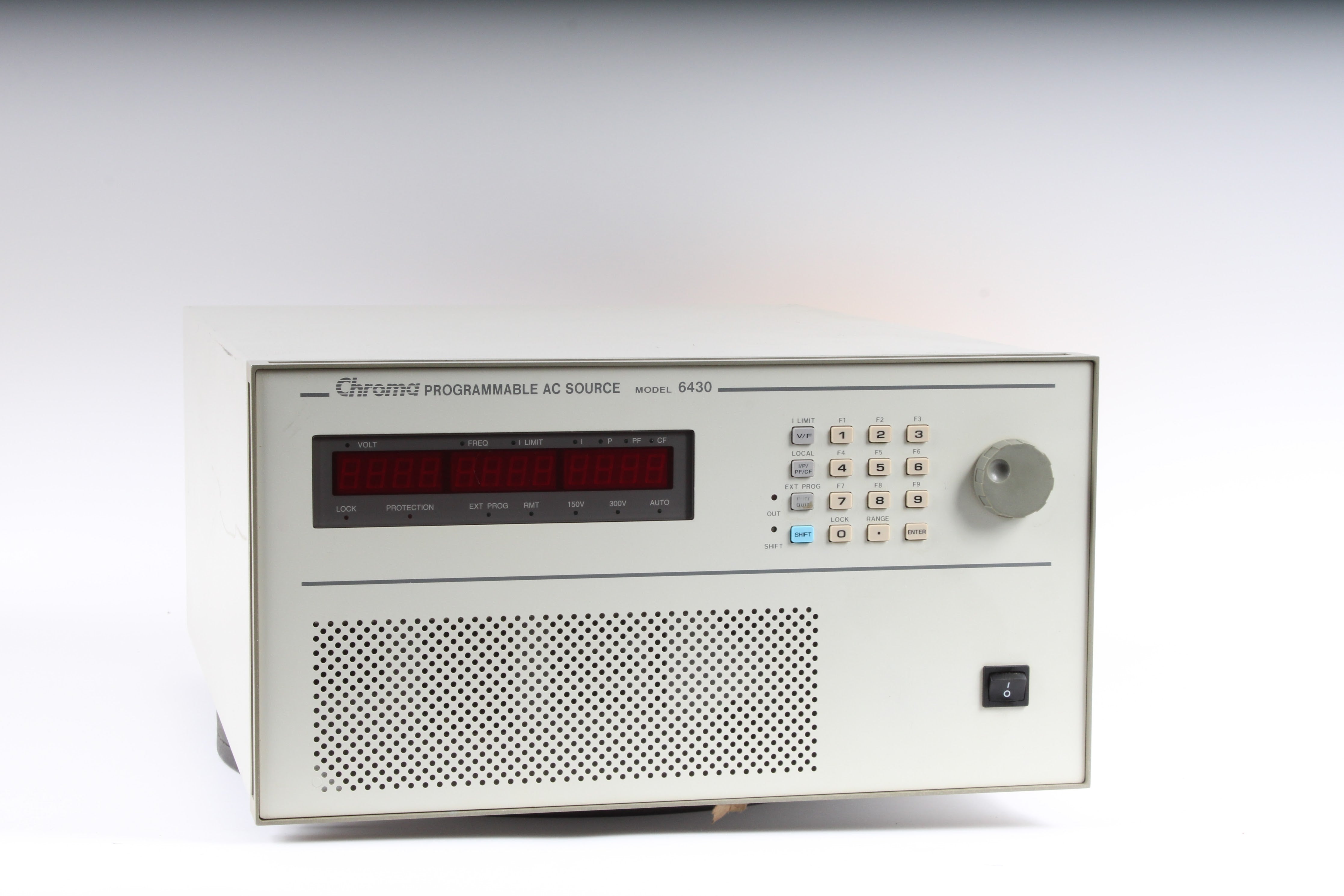 Chroma 6430 Programmable AC Source 3000VA – NTC Tech