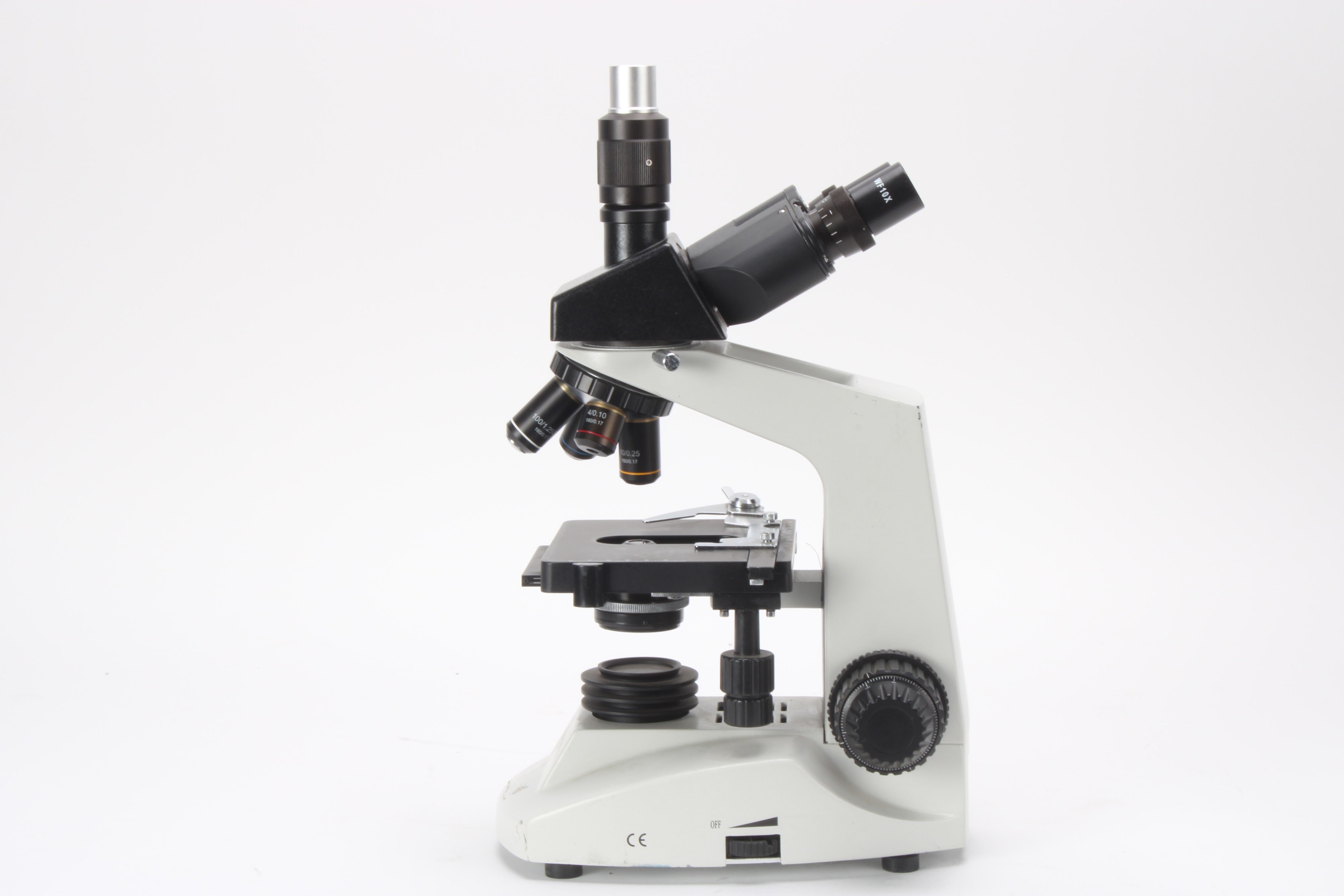 AmScope Compound Trinocular Microscope With 2x Eyepieces and Objective ...
