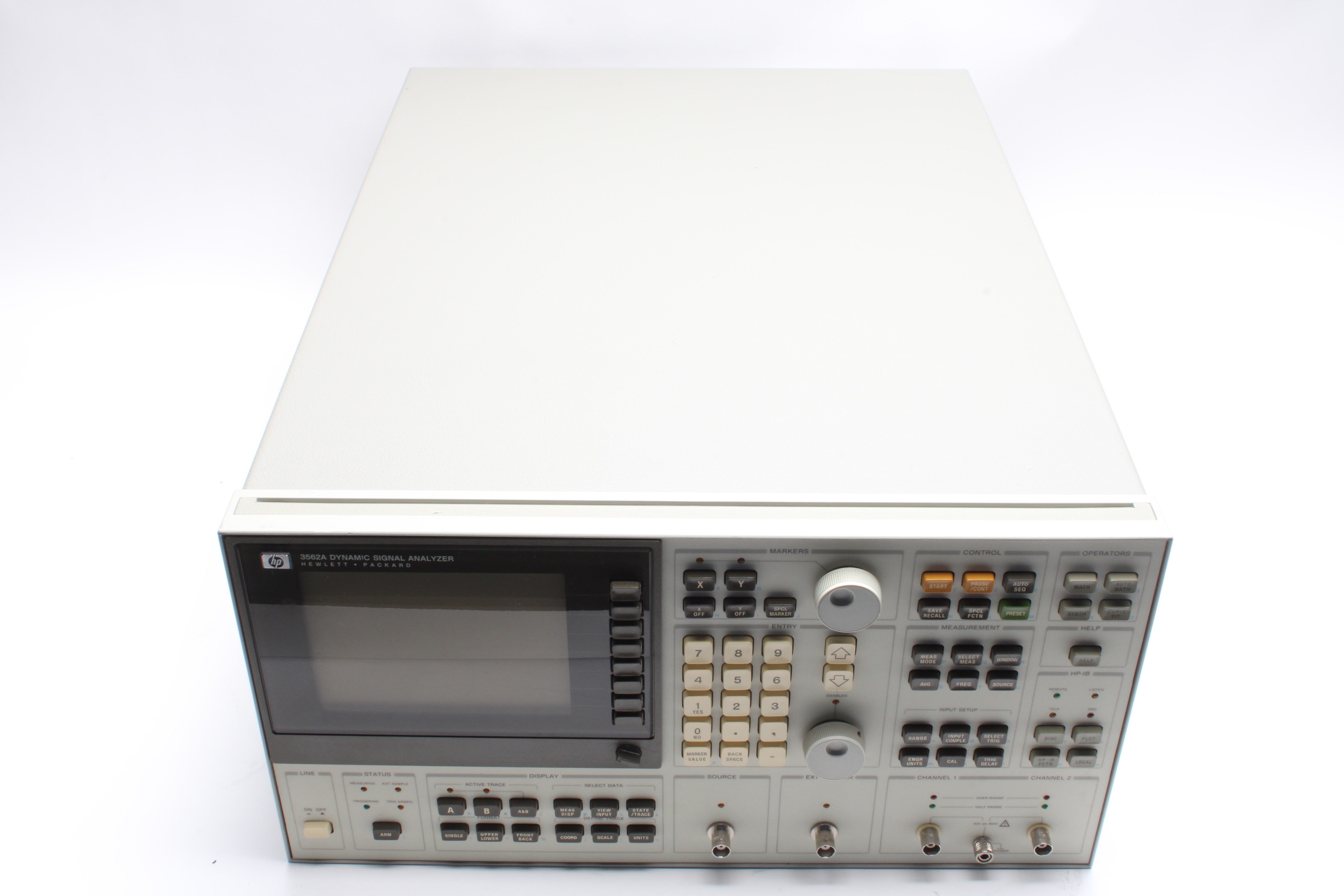 Hewlett Packard HP 3562A Dual-Channel Dynamic Signal Network / Analyze ...