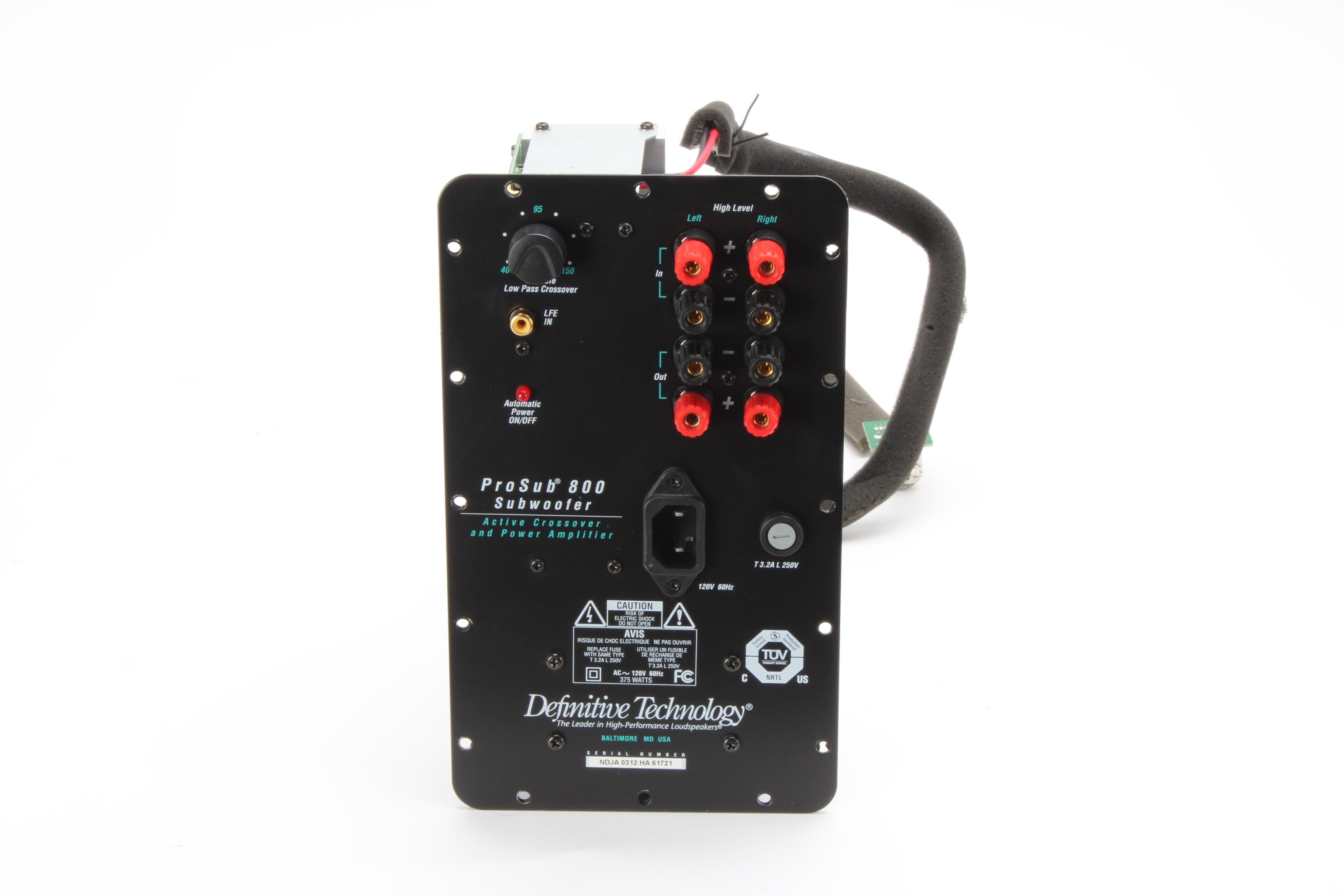 Definitive Technology ProSub 800 Power Amplifier - Fair Condition – NTC ...