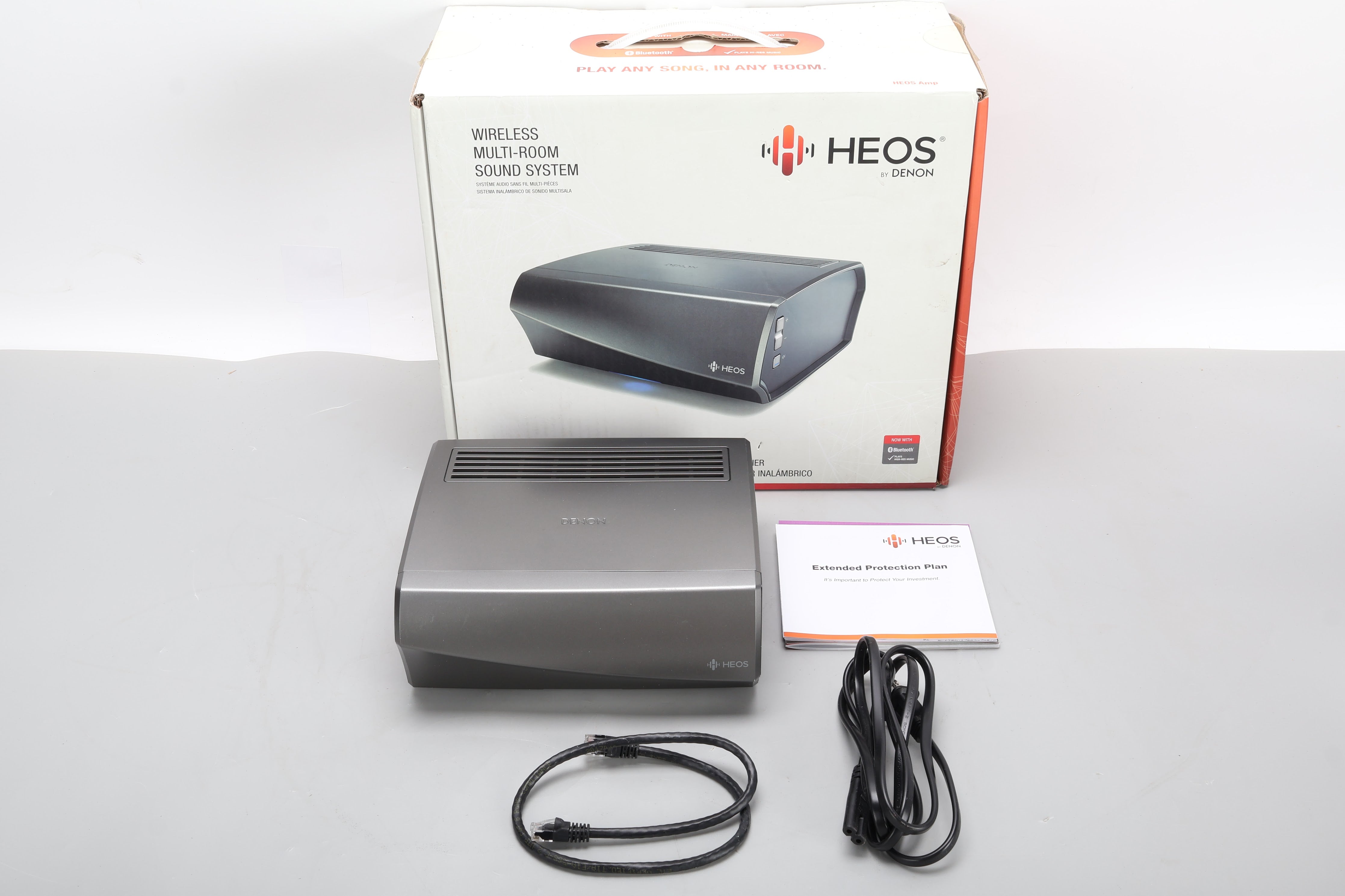 Denon HEOS Amp HS2 Amplified Wireless Music Player W/ Wi-Fi and Blueto ...