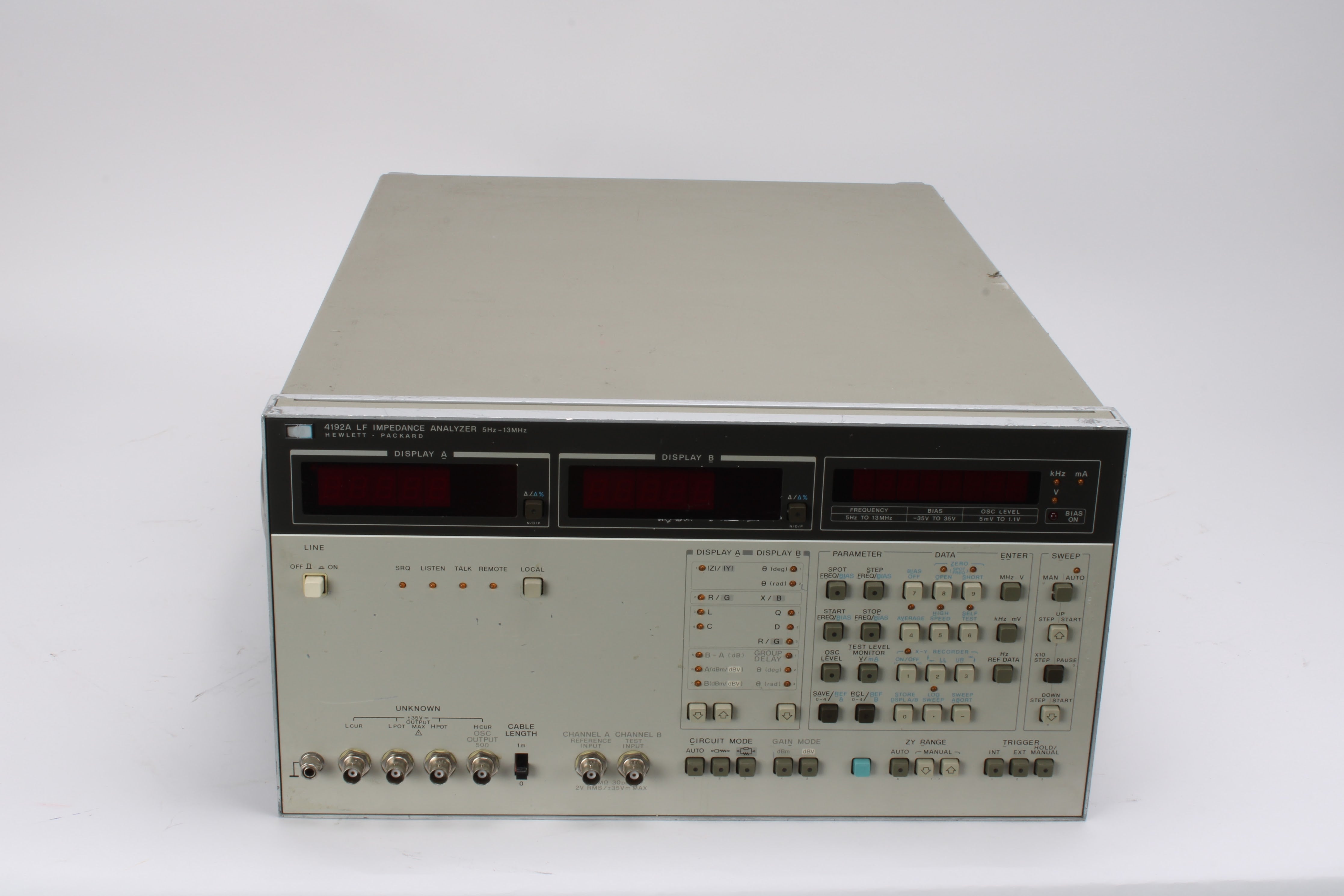 Hewlett Packard HP 4192A LF Impedance Analyzer Meter 5Hz-13MHz – NTC Tech