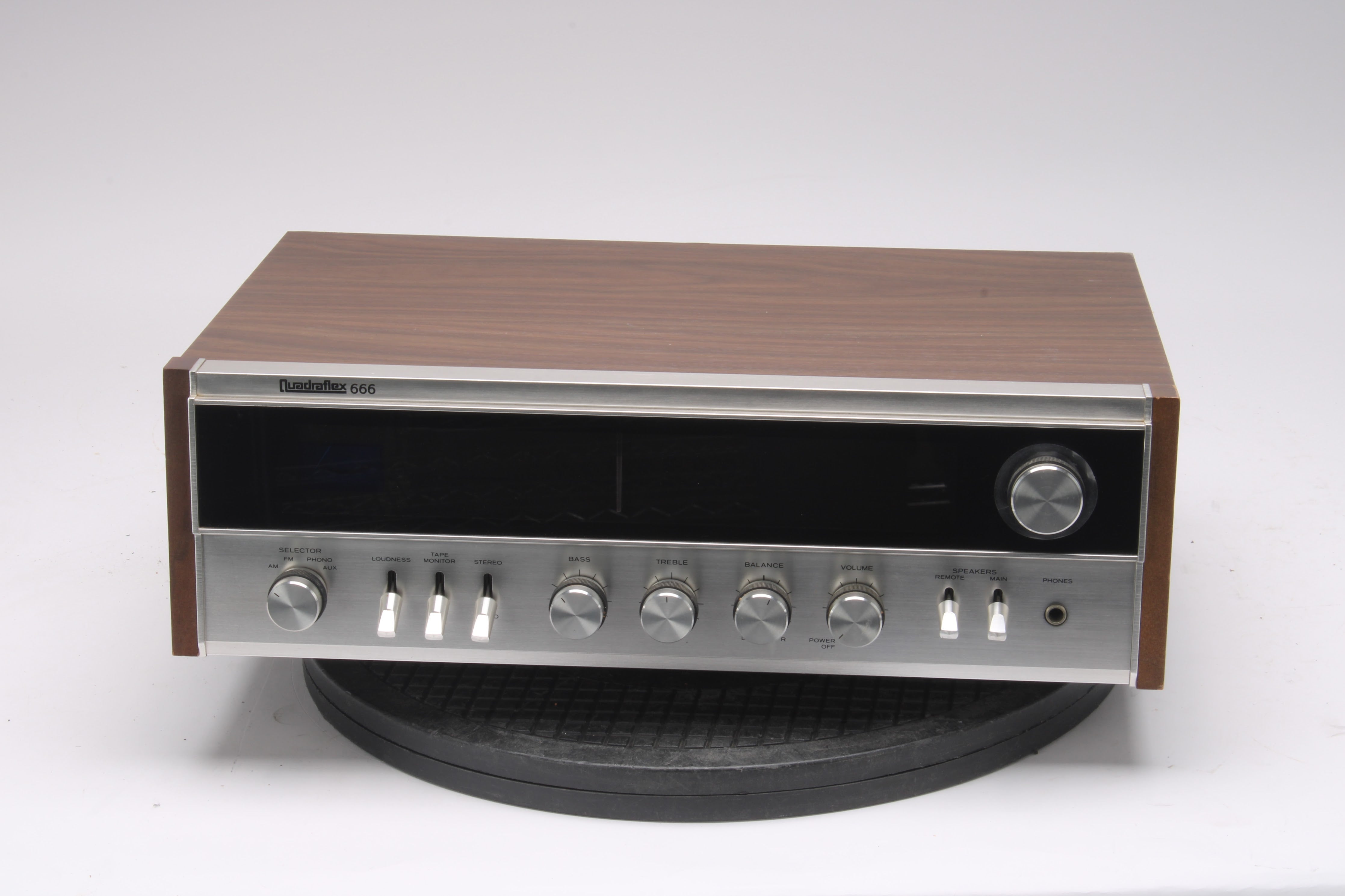 Quadraflex 666 Stereo Receiver Tuner - Fair Condition – NTC Tech