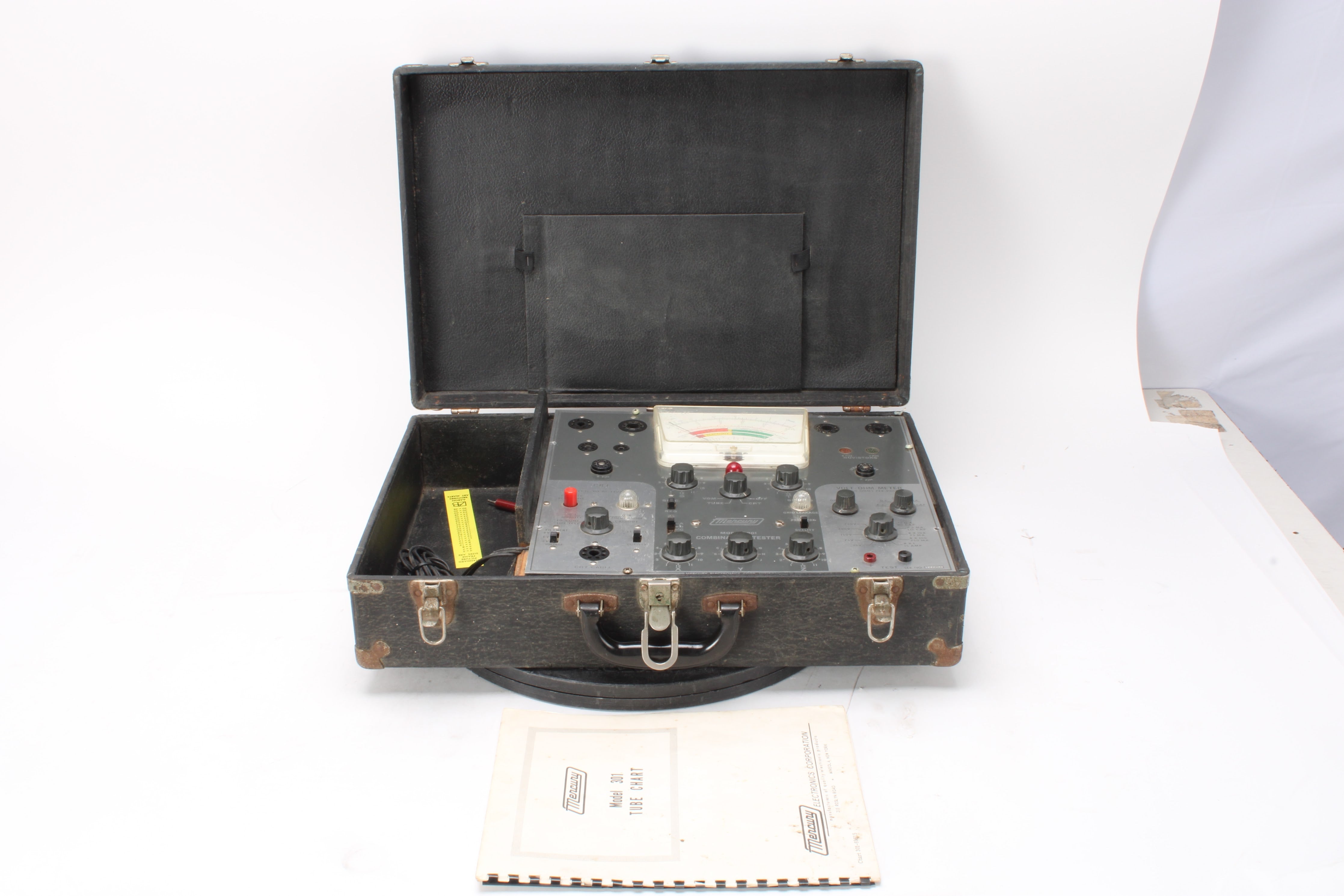 Mercury Model 301 Tube Tester / Transistor Tester Combination - Fair C ...