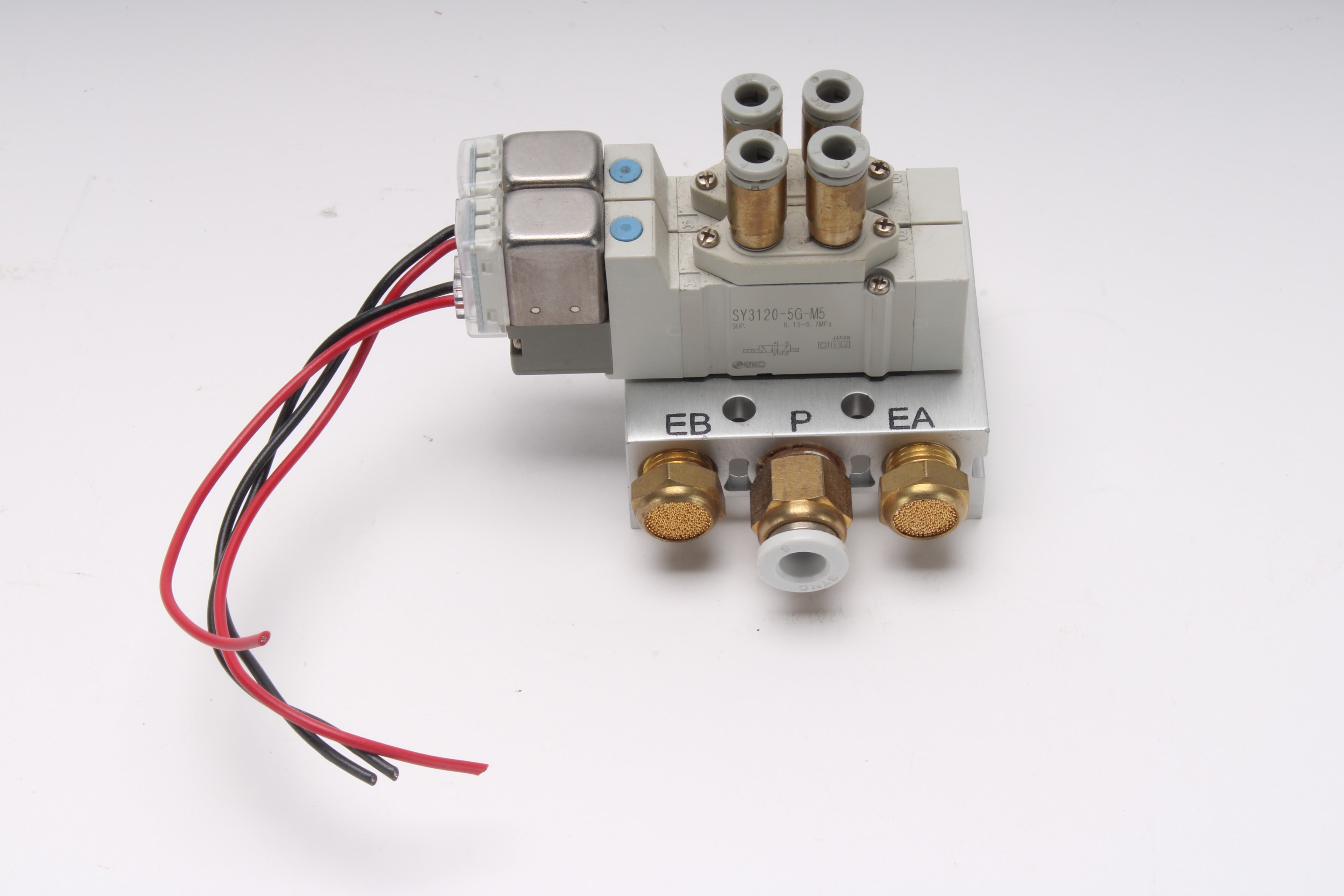 SMC 2x: SY3120-5G-M5 Solenoid Air Valve With Manifold – NTC Tech