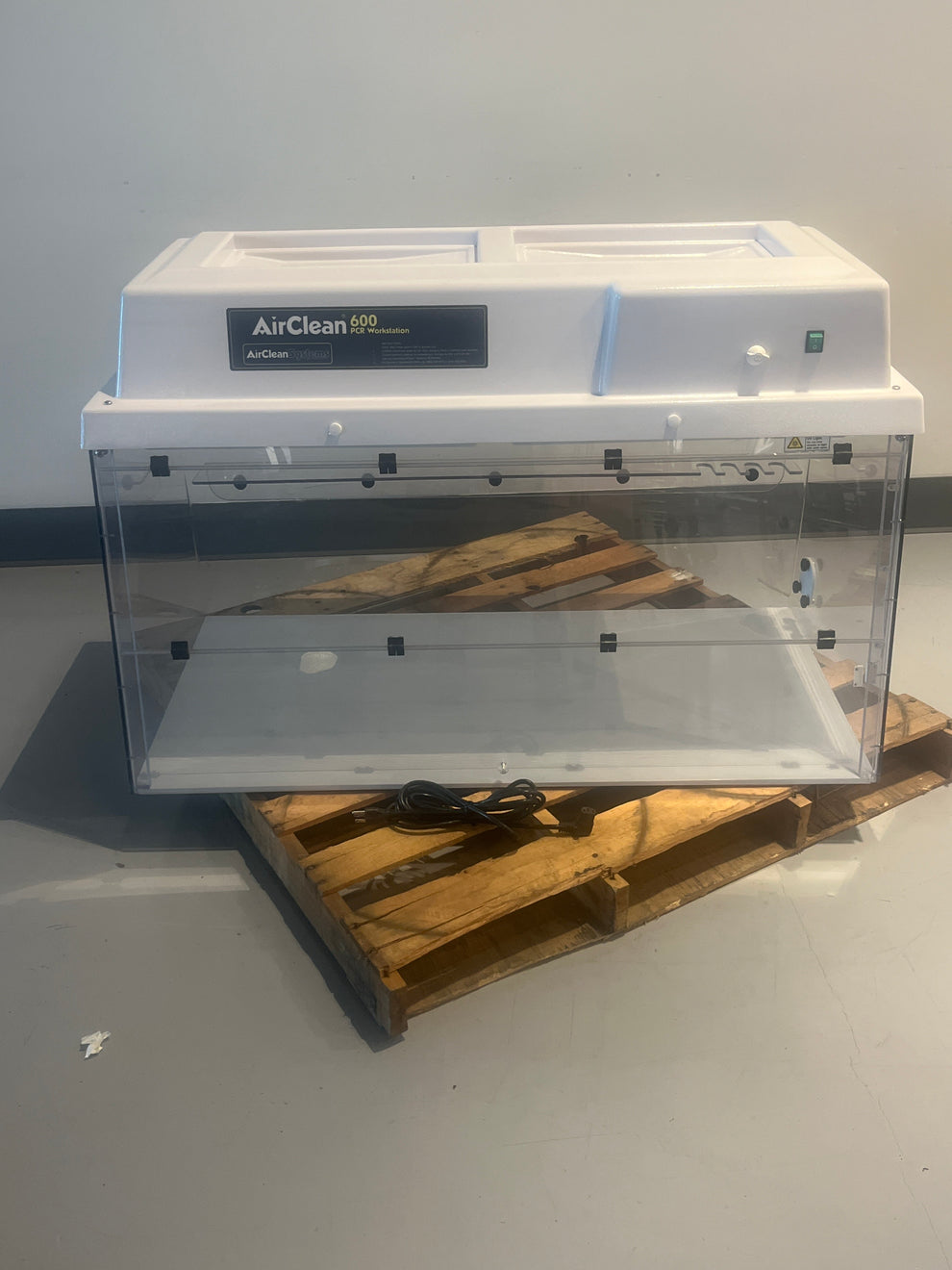 AirClean Systems AC648DB 600 PCR Workstation – NTC Tech