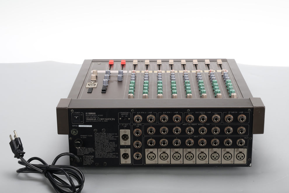 Yamaha MC802 8-Channel Audio Mixer - Fair Condition – NTC Tech