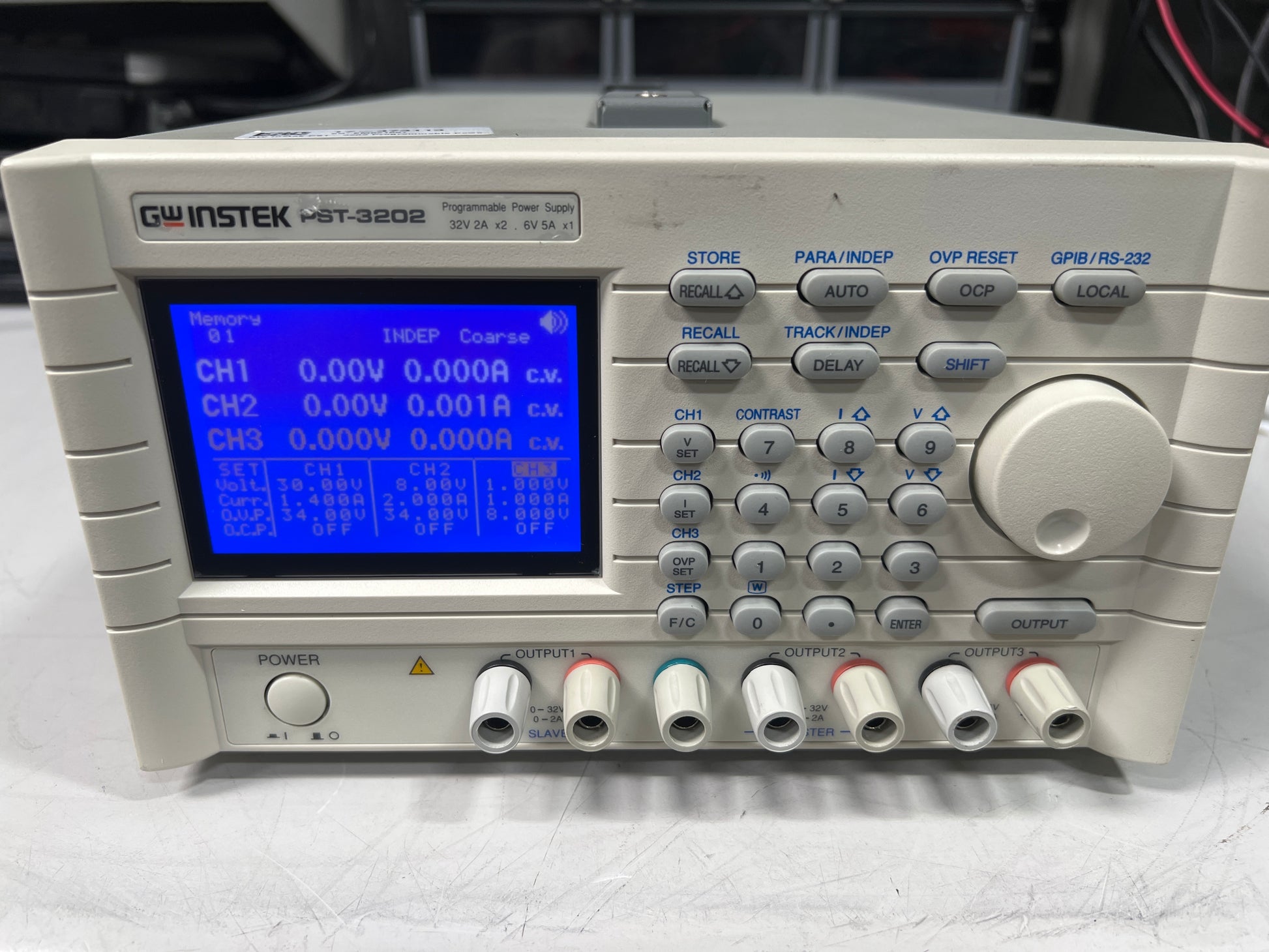 GW Instek PST-3202 Programmable Power Supply – NTC Tech