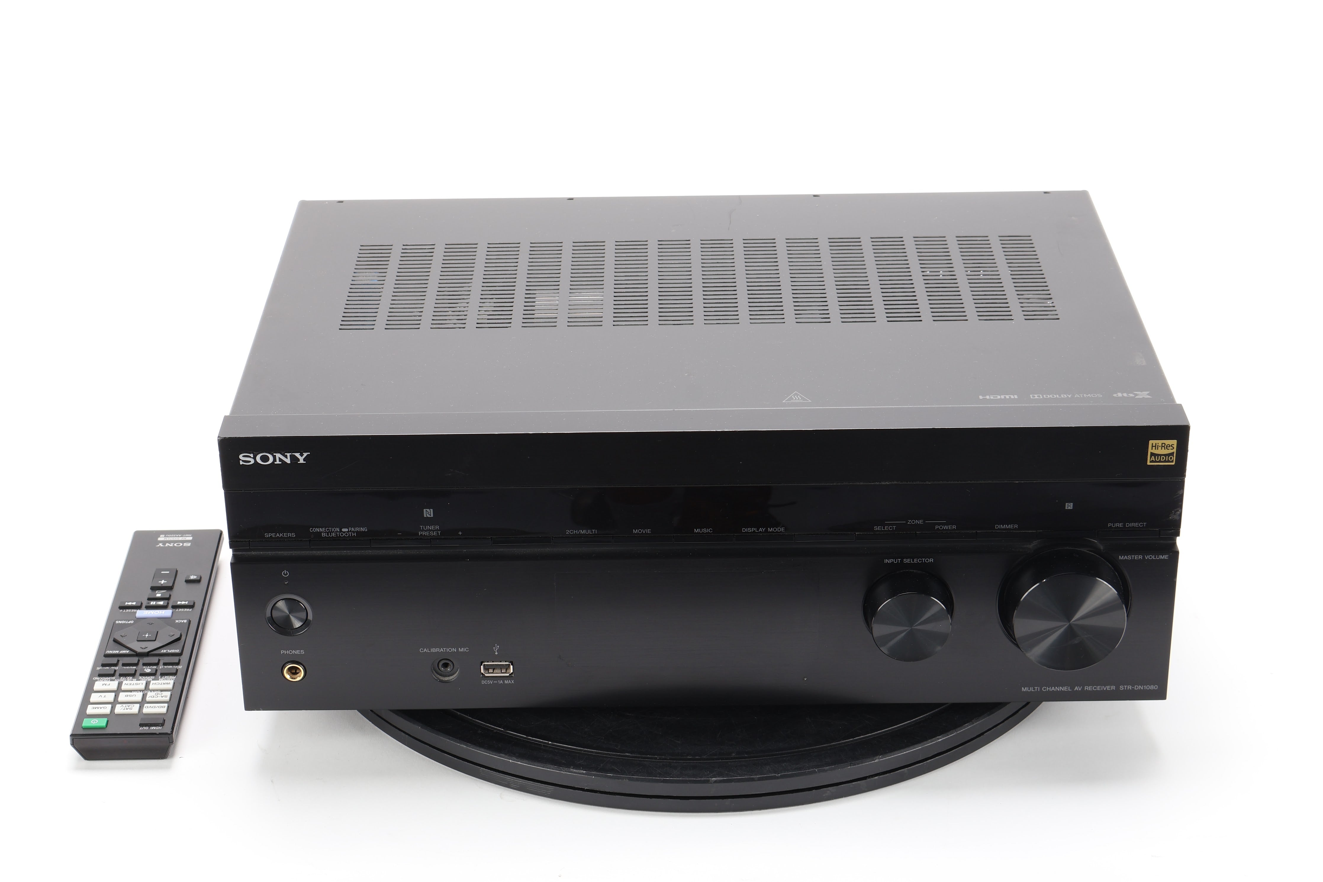 Sony STR-DN1080 7.2-Channel Home Theater AV Receiver With Remote Bundl ...