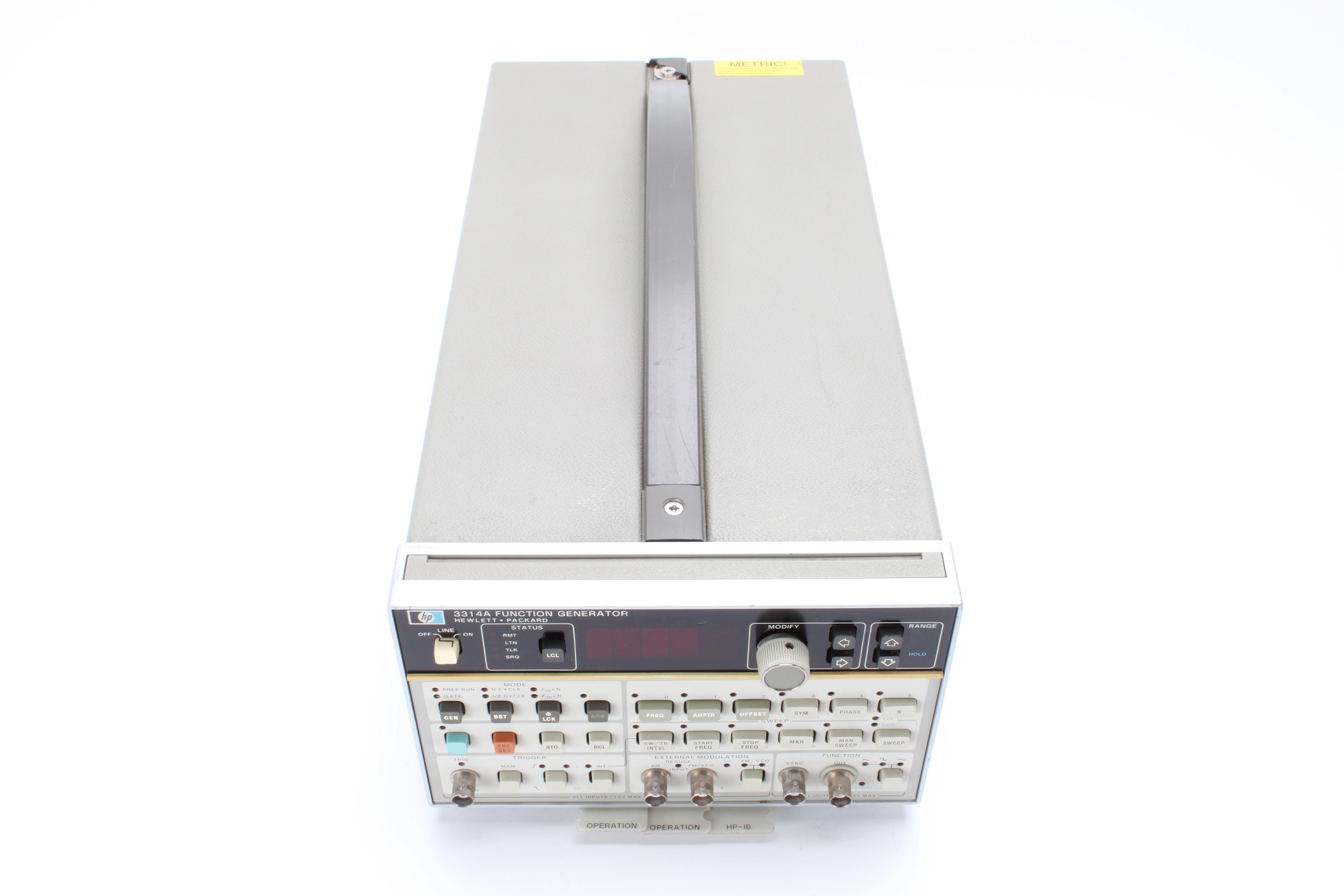 Hewlett Packard HP 3314A Function Generator – NTC Tech