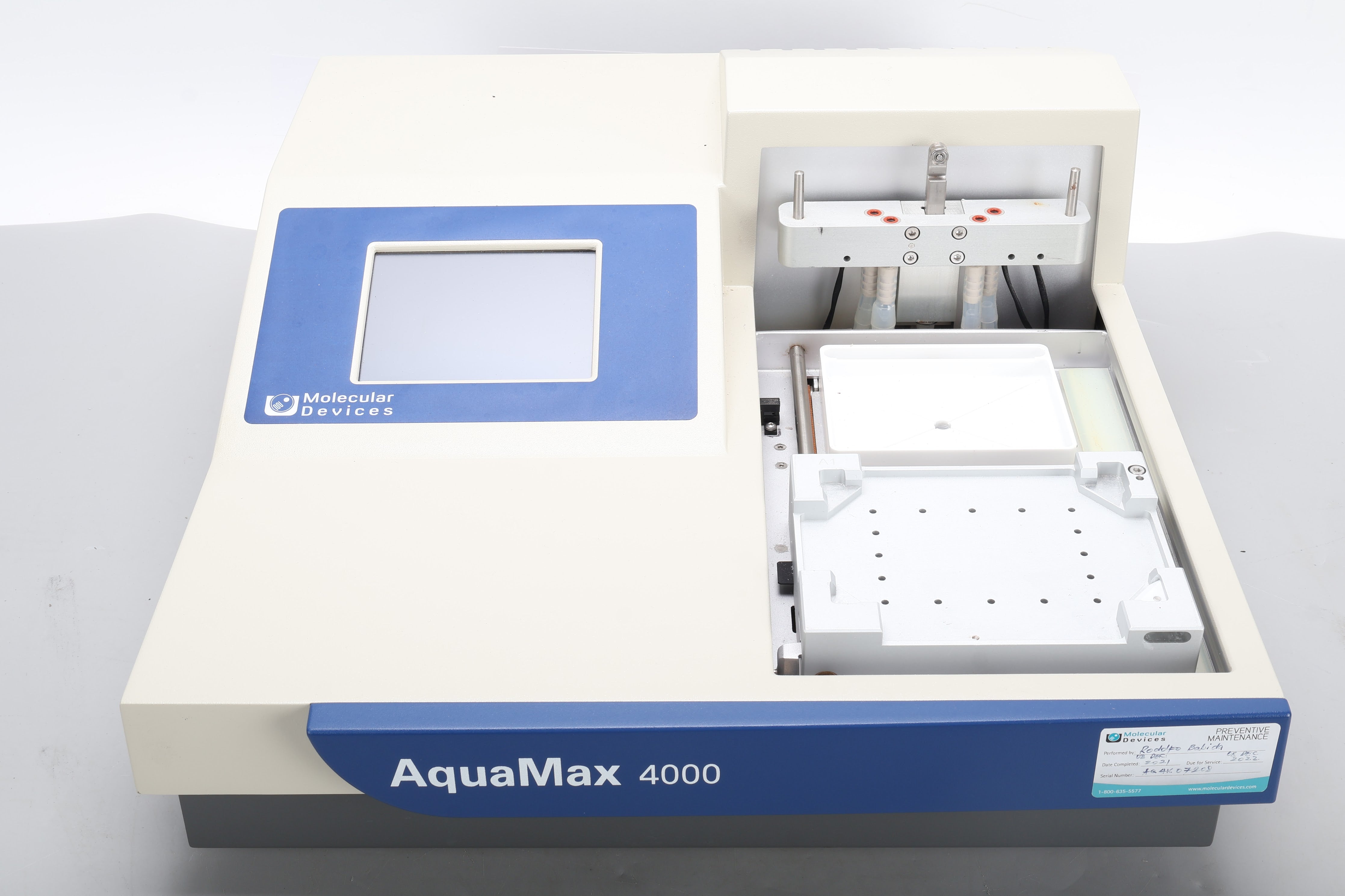 Molecular Devices AQ4K AquaMax 4000 Microplate Washer With Power Cable ...