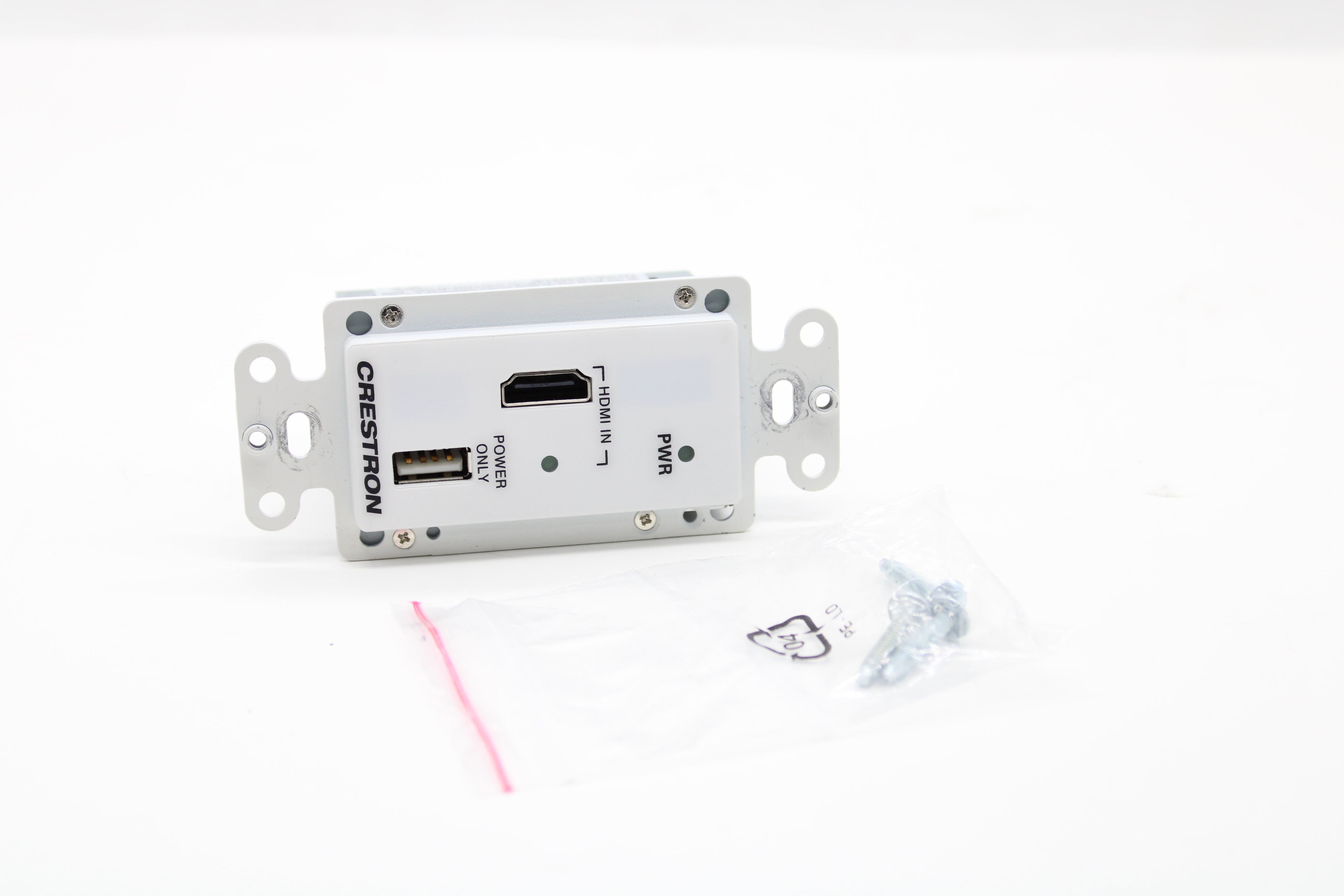 Crestron HD-TX-101-C-1G-E DM Lite Transmitter for HDMI Wall Plate - Wh ...