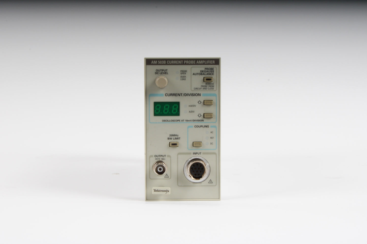 Tektronix AM 503B Current Probe Amplifier – NTC Tech