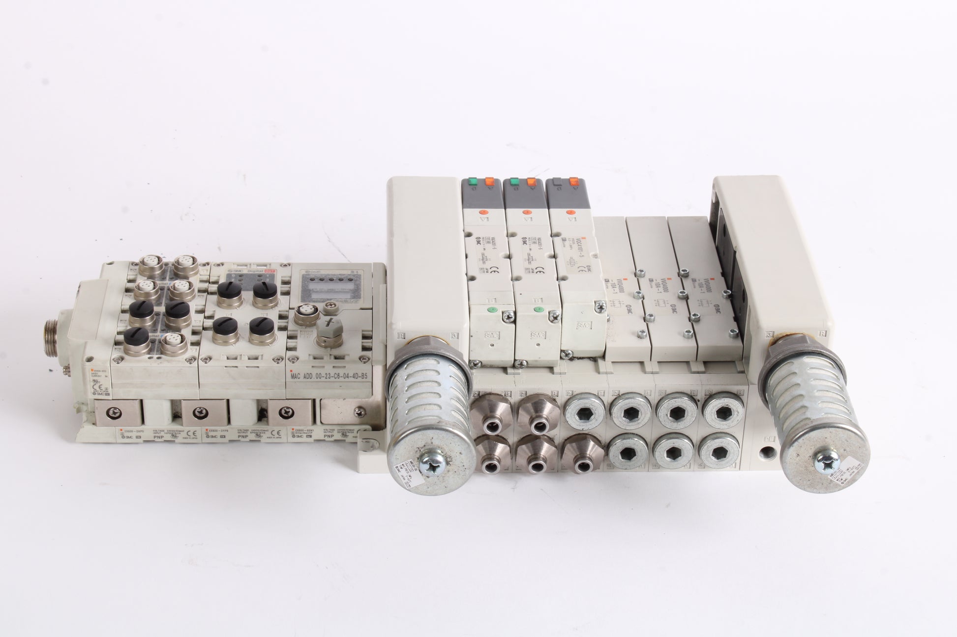 SMC EX600-SEN1 Serial Interface Unit + EX600-DYP8 + EX600-DXPD + EX600 ...