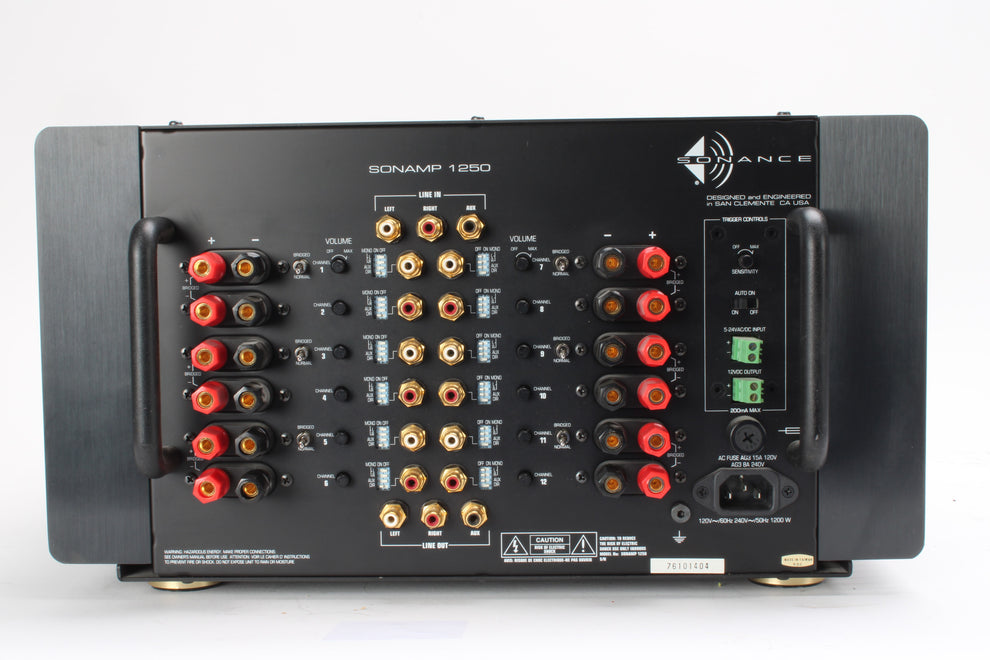 Sonance 1250 Sonamp 12 Channel Power Amplifier Amp – NTC Tech