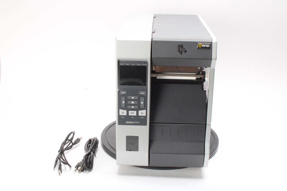 Zebra ZT610 4-inch RFID Industrial Barcode Printer ZT61046-T0101A0Z ...