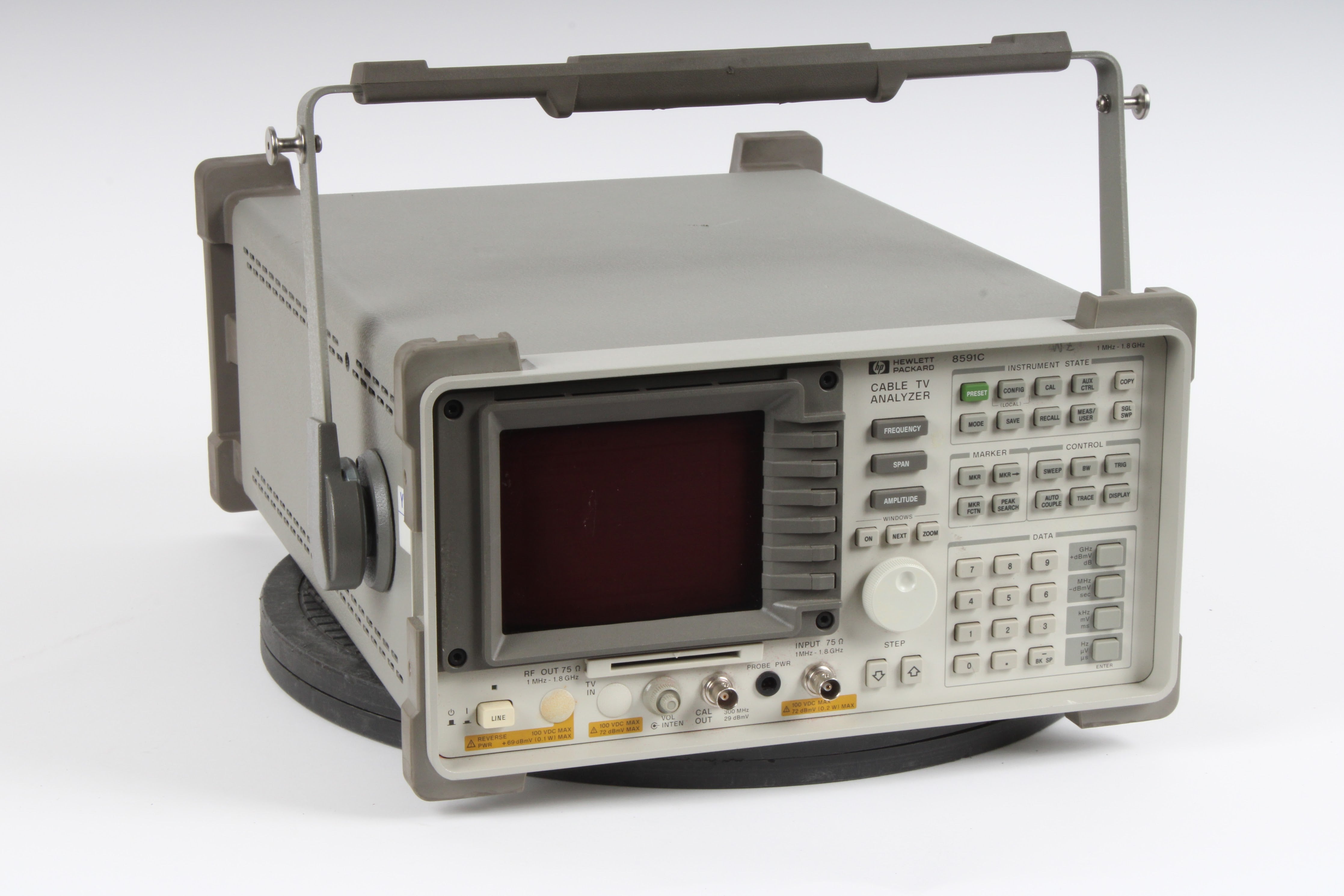 Agilent 8591C Cable TV Spectrum Analyzer W/ OPT 004, 101, 102, 001, 04 ...