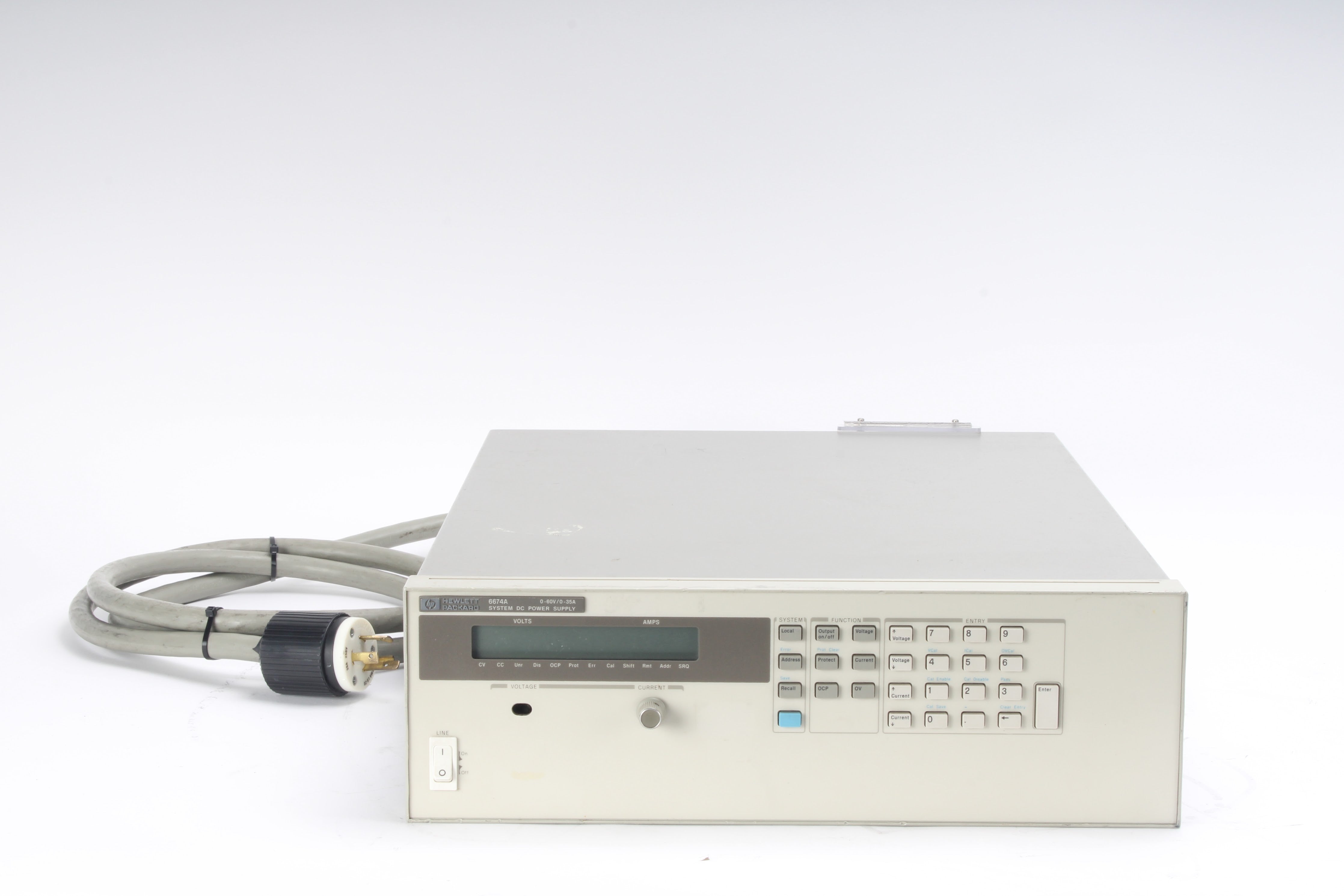 HP / Agilent 6674A System DC Power Supply 0-60V 0-35A - Fair Condition ...