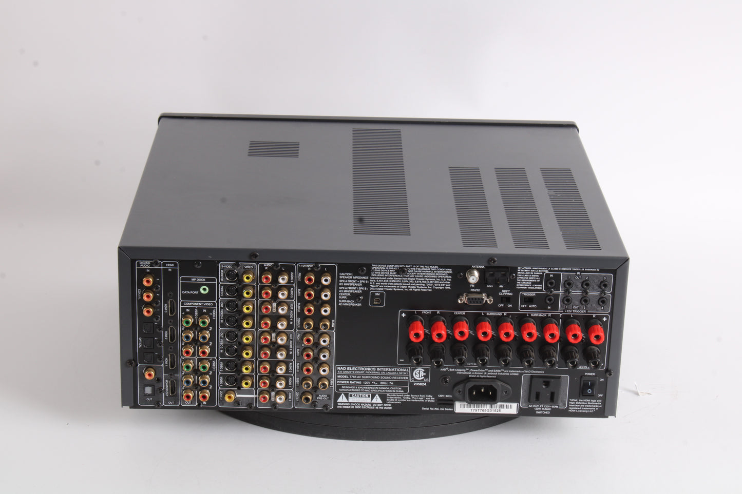 NAD T765 AV Surround Sound Receiver - AS IS – NTC Tech