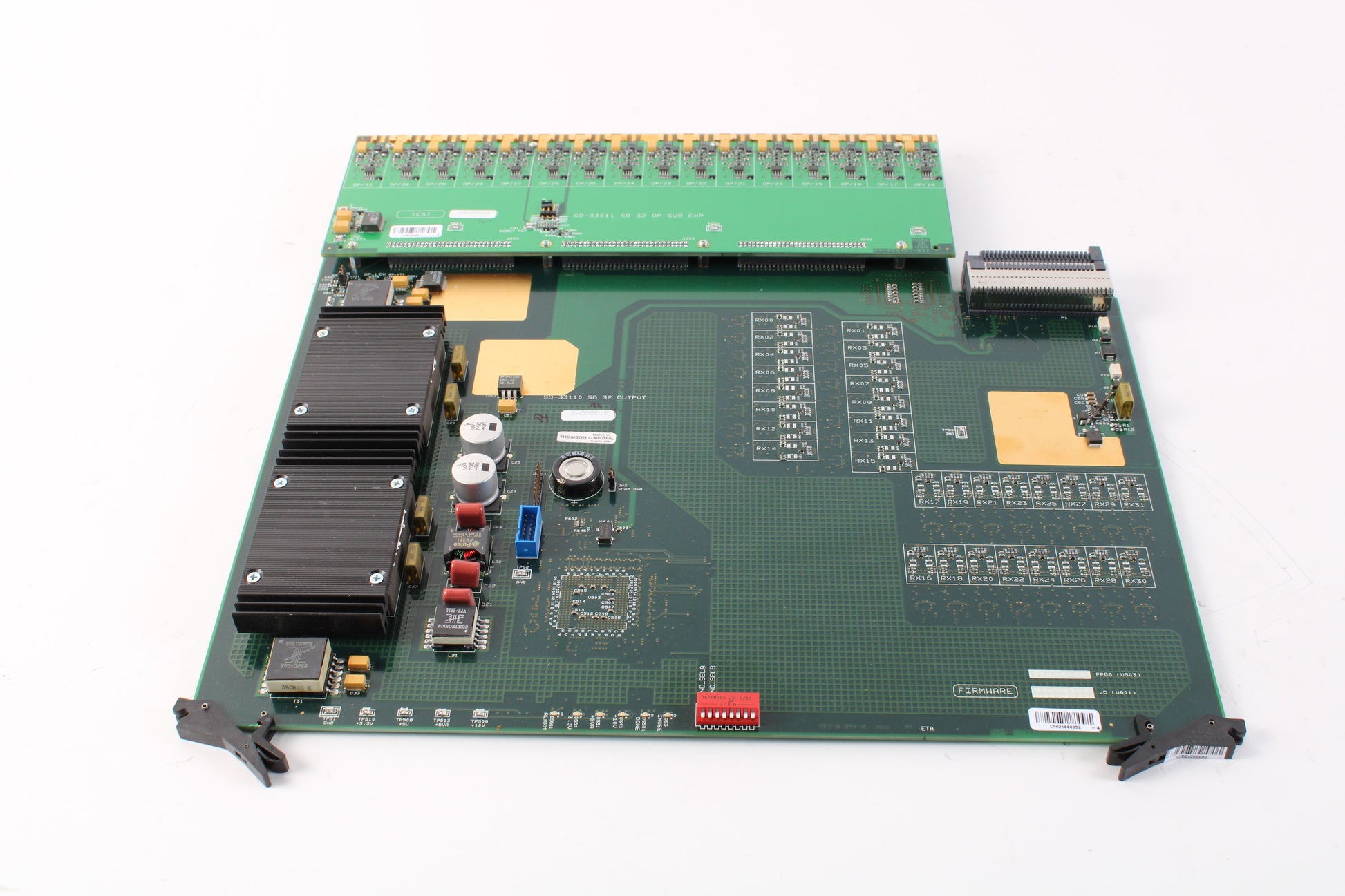 Grass Valley SO-33110 SD 32 Router Board Card W/ SO-33011 32 SD Ouput ...