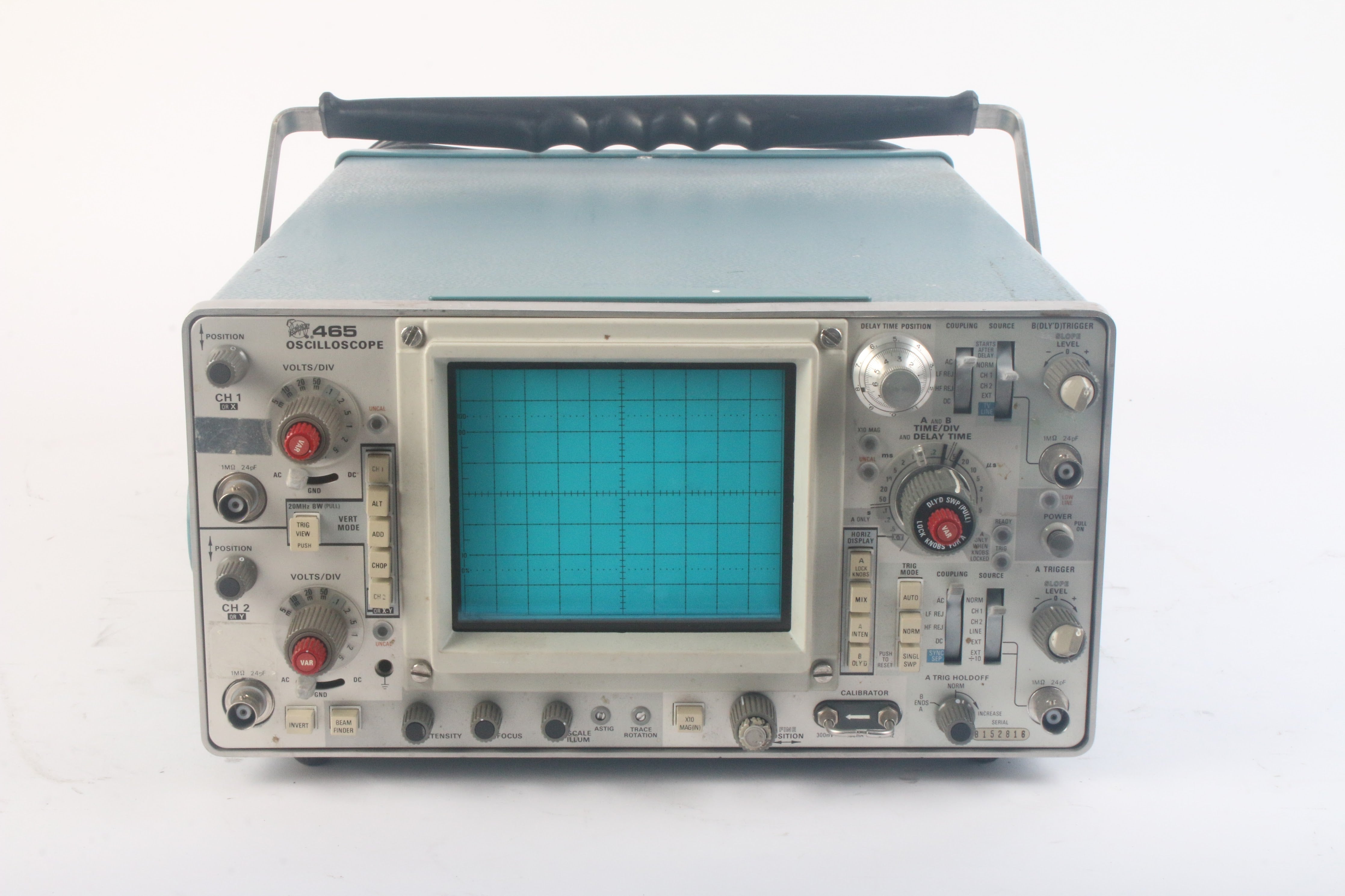 Tektronix 465 Oscilloscope Analog 100MHz Two Channel - AS IS Parts or ...