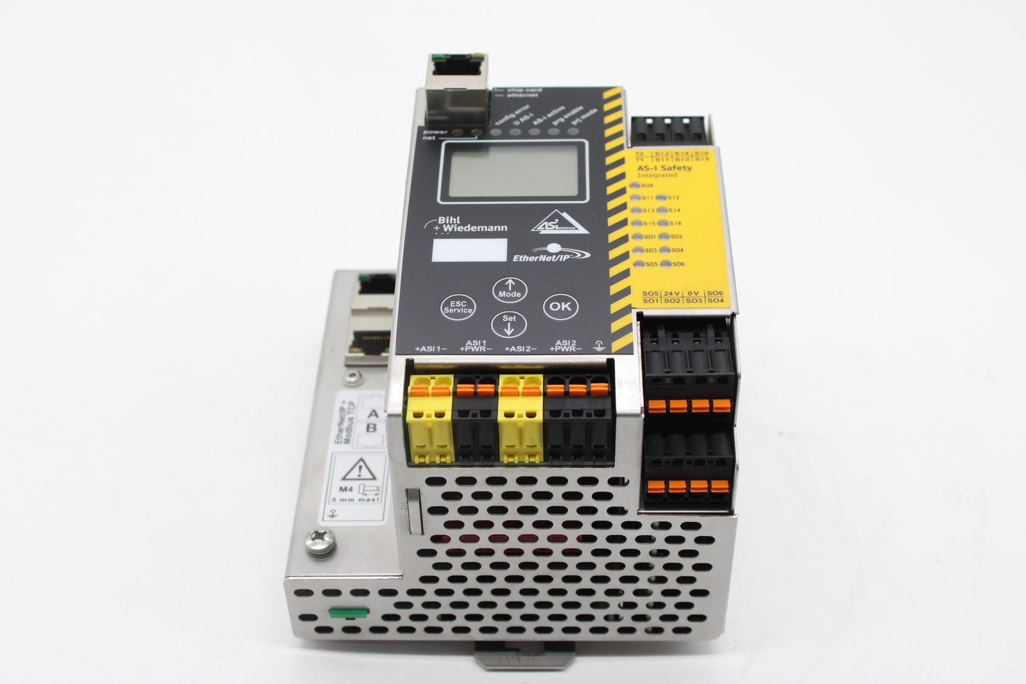 Bihl+Wiedemann BWU3079 AS-i 3.0 EtherNet/IP + Modbus TCP Gateway – NTC Tech