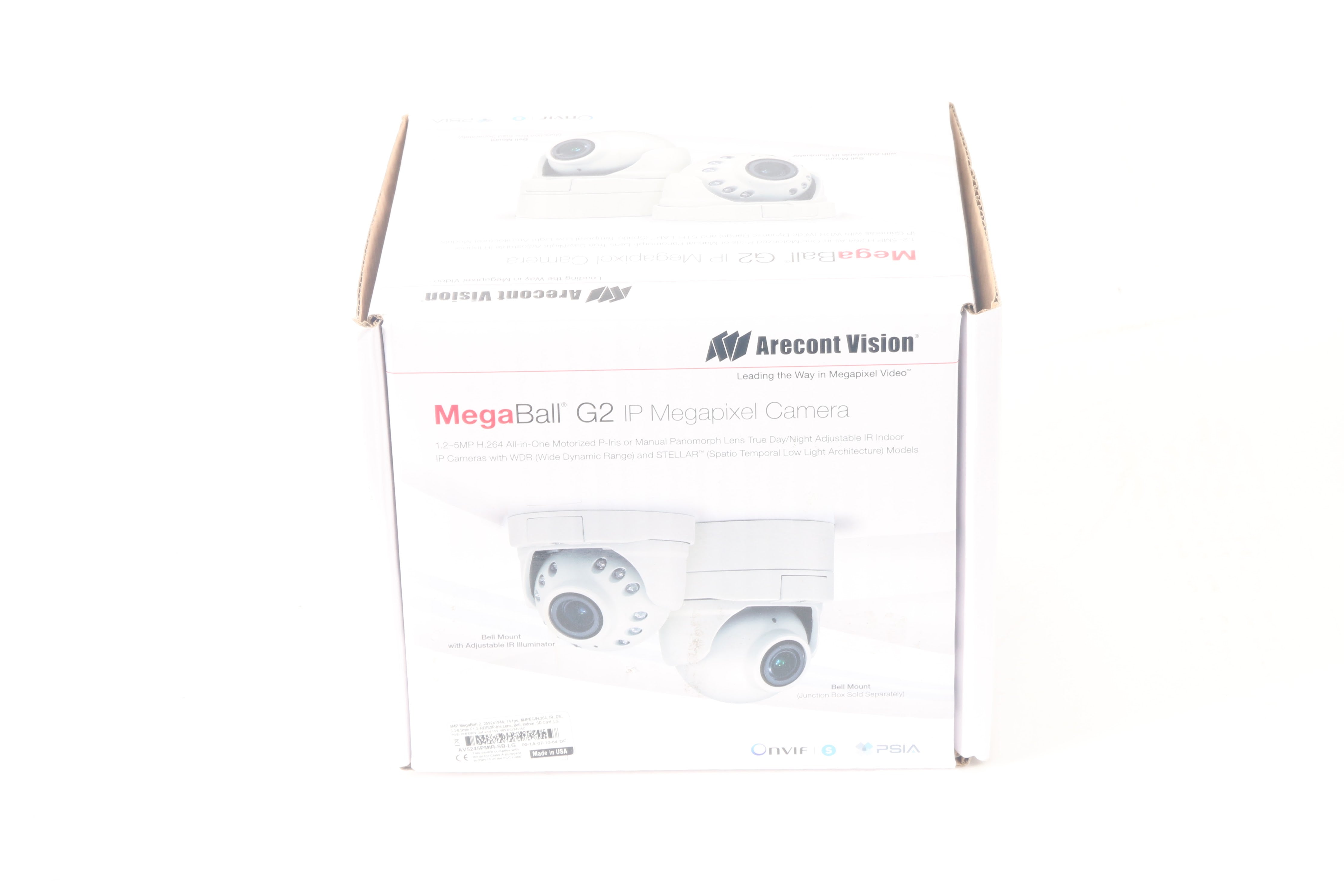 New Arecont Vision AV5245PMIR-SB-LG MegaBall G2 IP Megapixel Camera ...