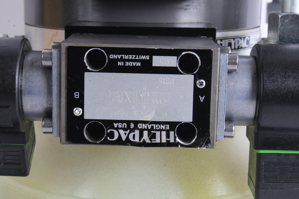 Heypac GX80-BPV-R2-M Hydraulic Power Unit With Pressure Sensor and Val ...