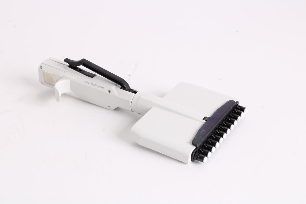 Biohit 710810 Proline Electronic 12-Channel Pipettor 50-1200ul With Bo ...