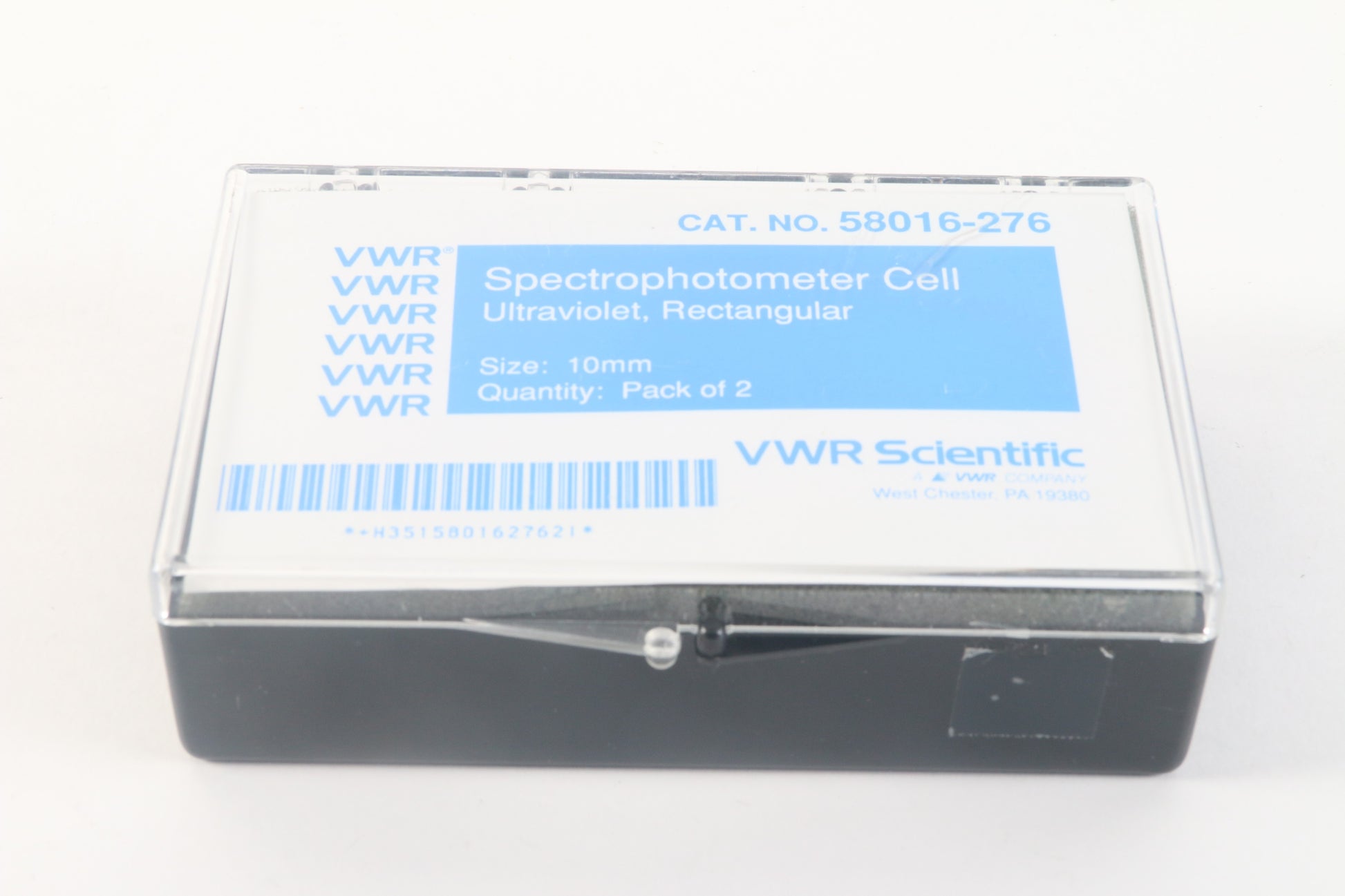 VWR Scientific 58016276 Spectrophotometer Cell Ultraviolet Rectangular ...