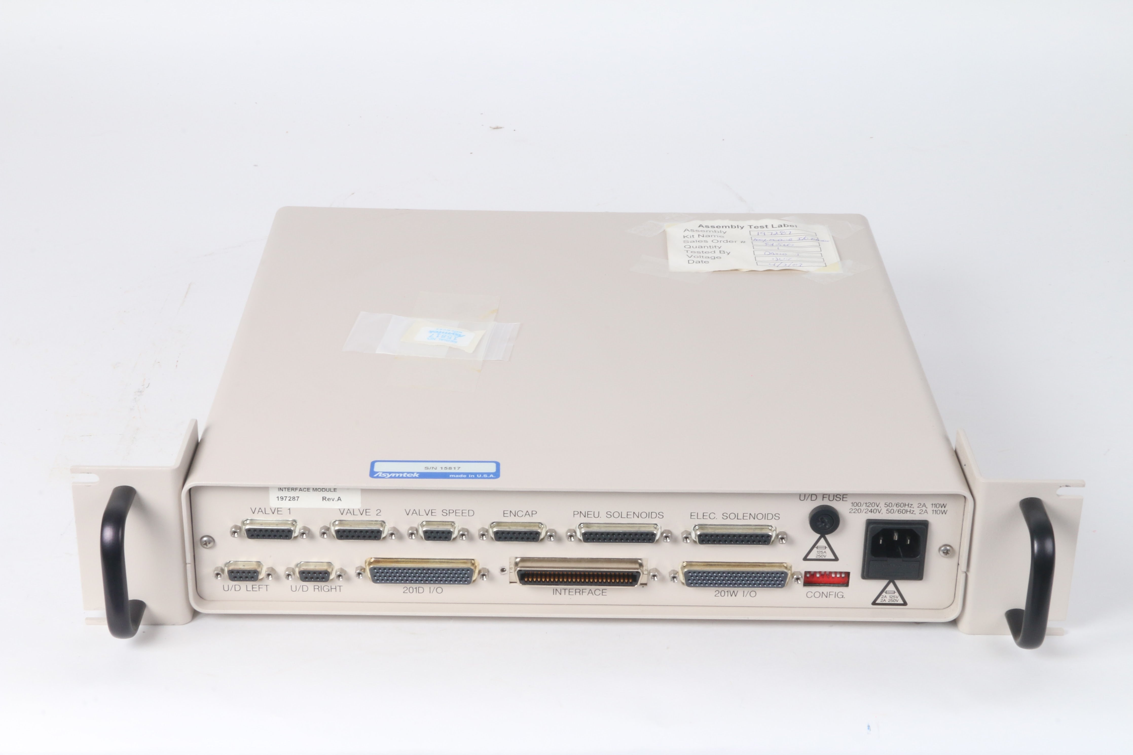 Asymtek 197287 REV A Interface Module – NTC Tech