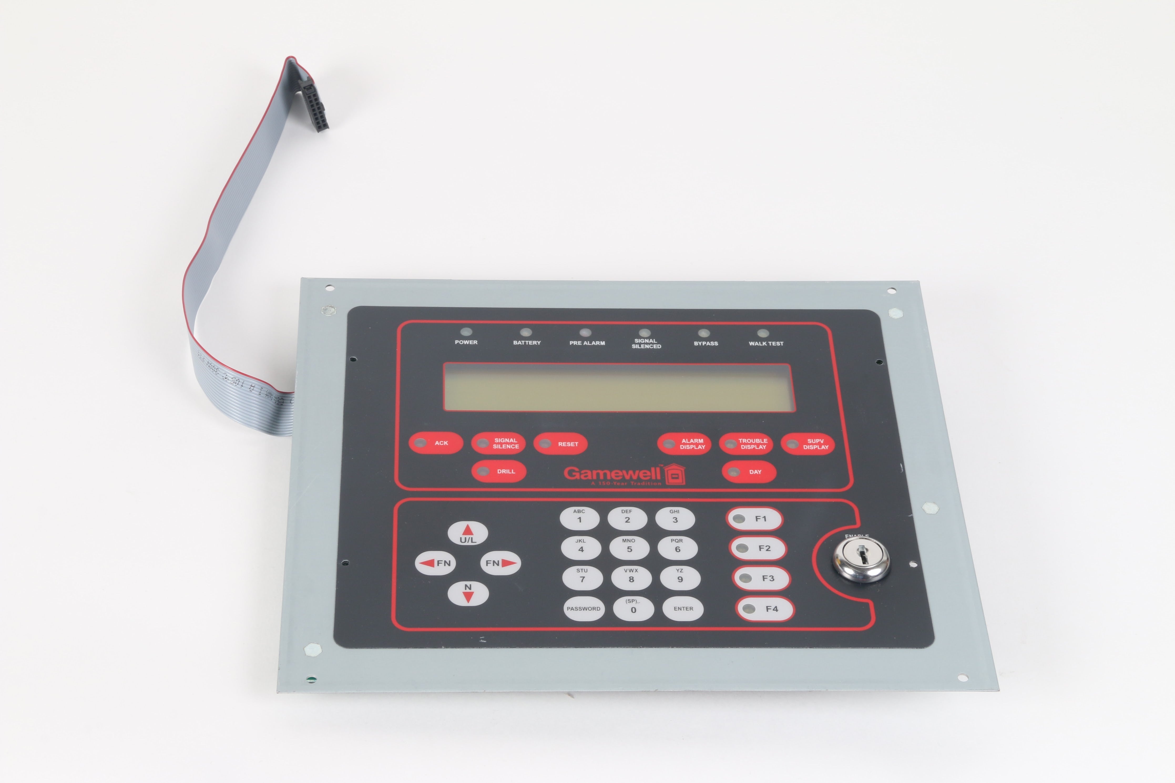 Gamewell GW31086RB Fire Alarm Control Panel - No Key – NTC Tech