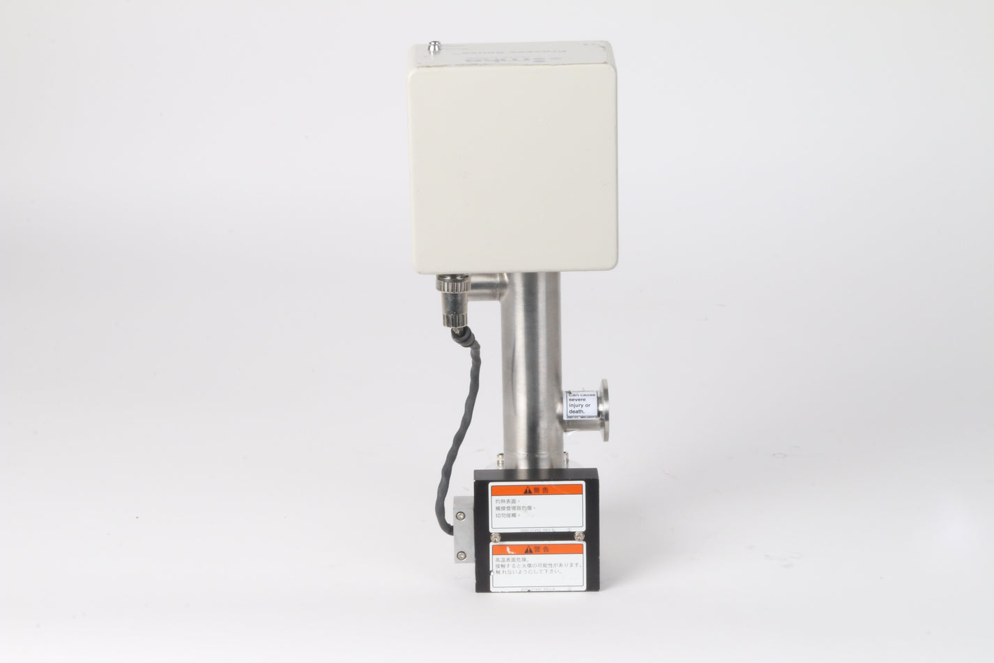 MKS 20704A-25352 Process Sense, Valve, Vacuum Exhaust Monitor, End Poi ...