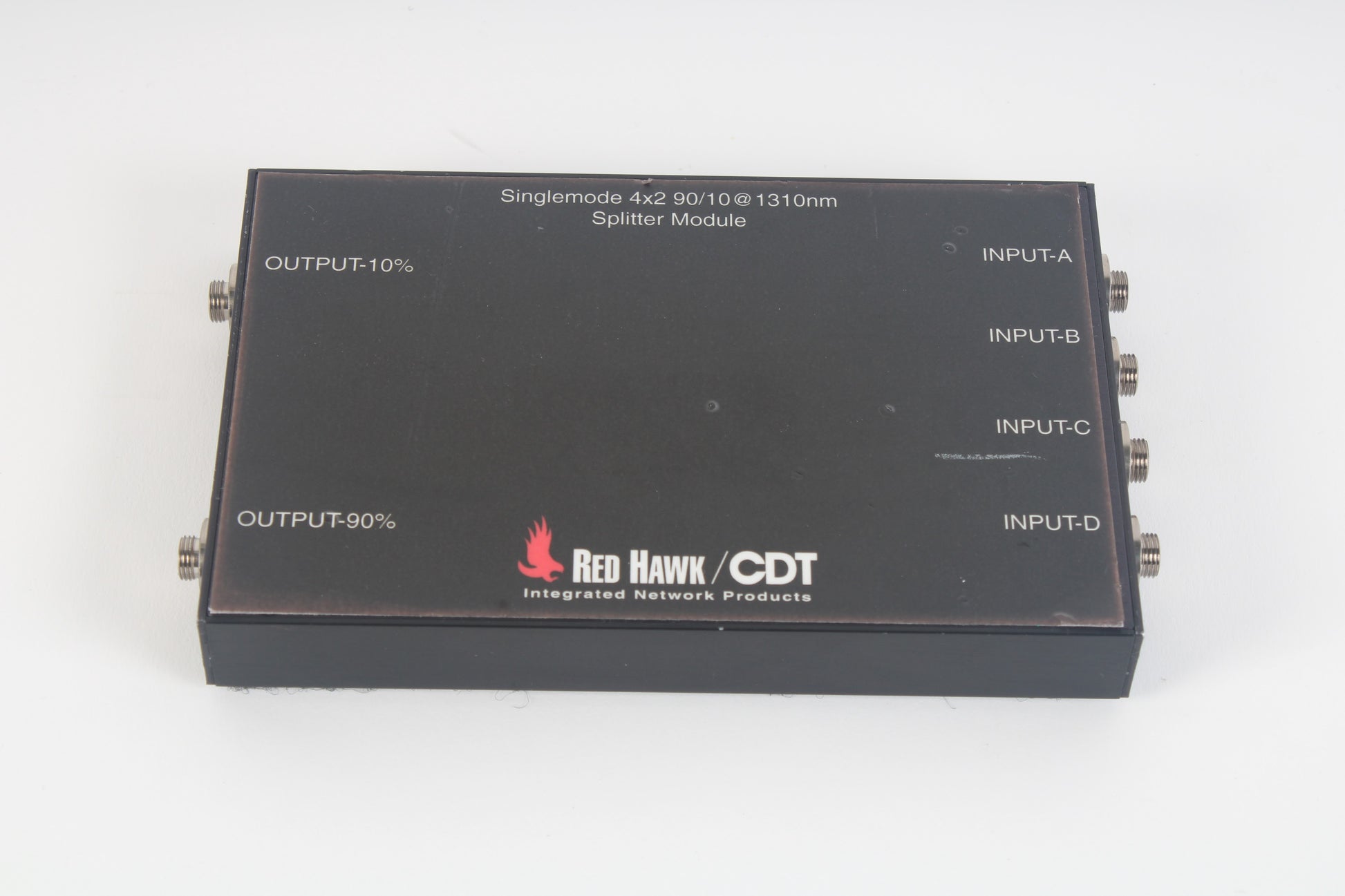 Red Hawk CDT Singlemode 4x2 90/10@1310nm Splitter Module – NTC Tech