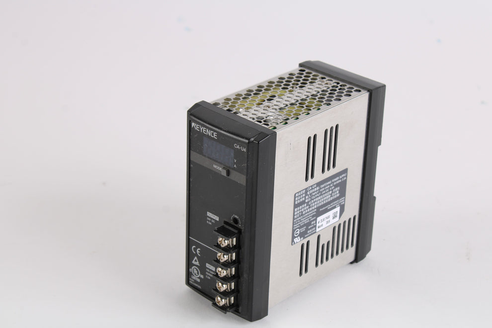 Keyence CA-U4 24VDC 6.5A DIN Rail Mount Industrial Power Supply – NTC Tech