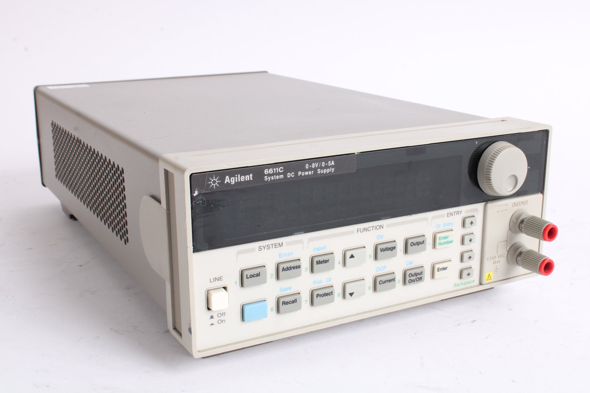 HP / Agilent / Keysight 6611C 0-8V 0-5A DC Power Supply – NTC Tech
