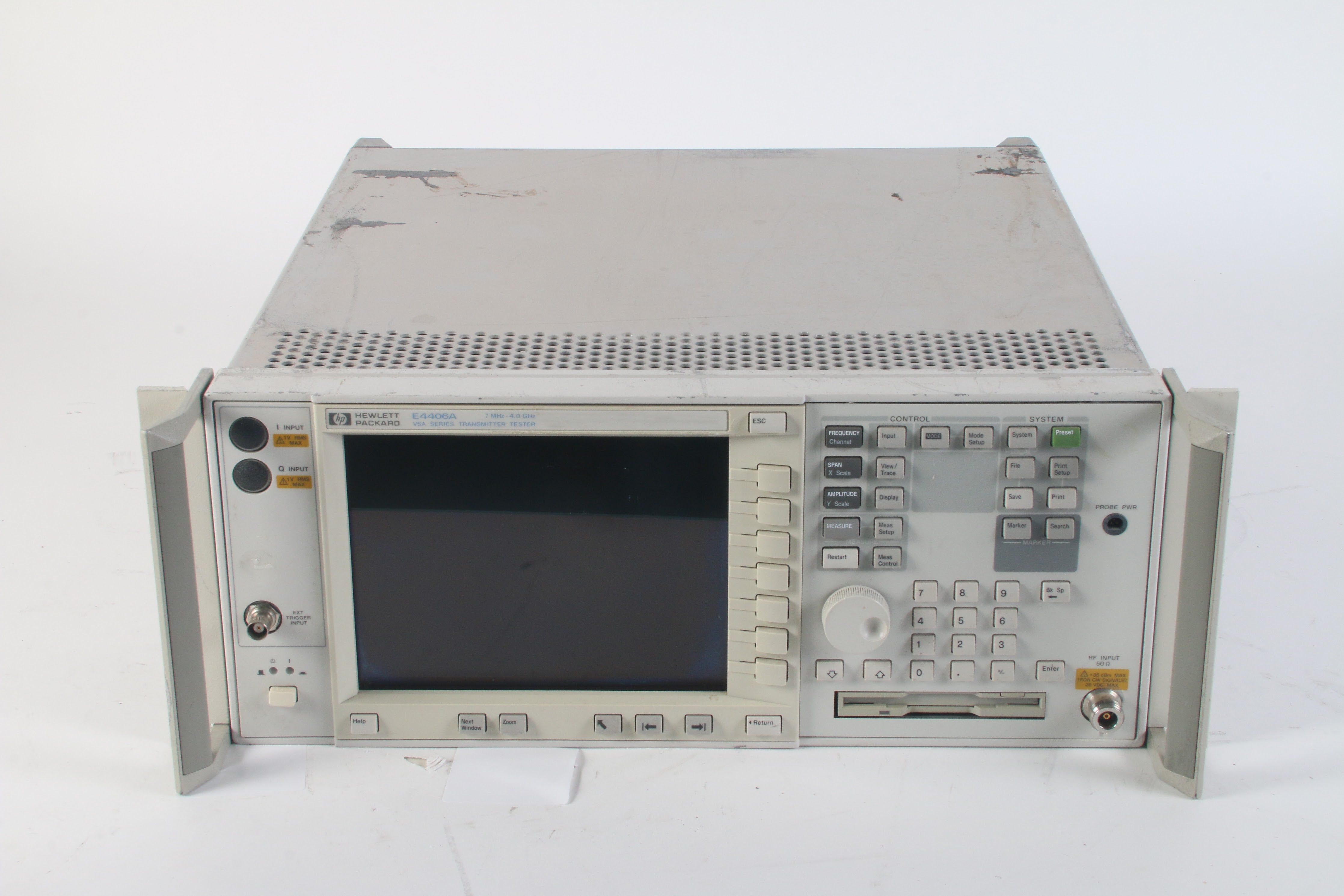 Agilent E4406A 7 MHz to 4 GHz VSA Transmitter Tester Rev a.07.04 W/ Op ...