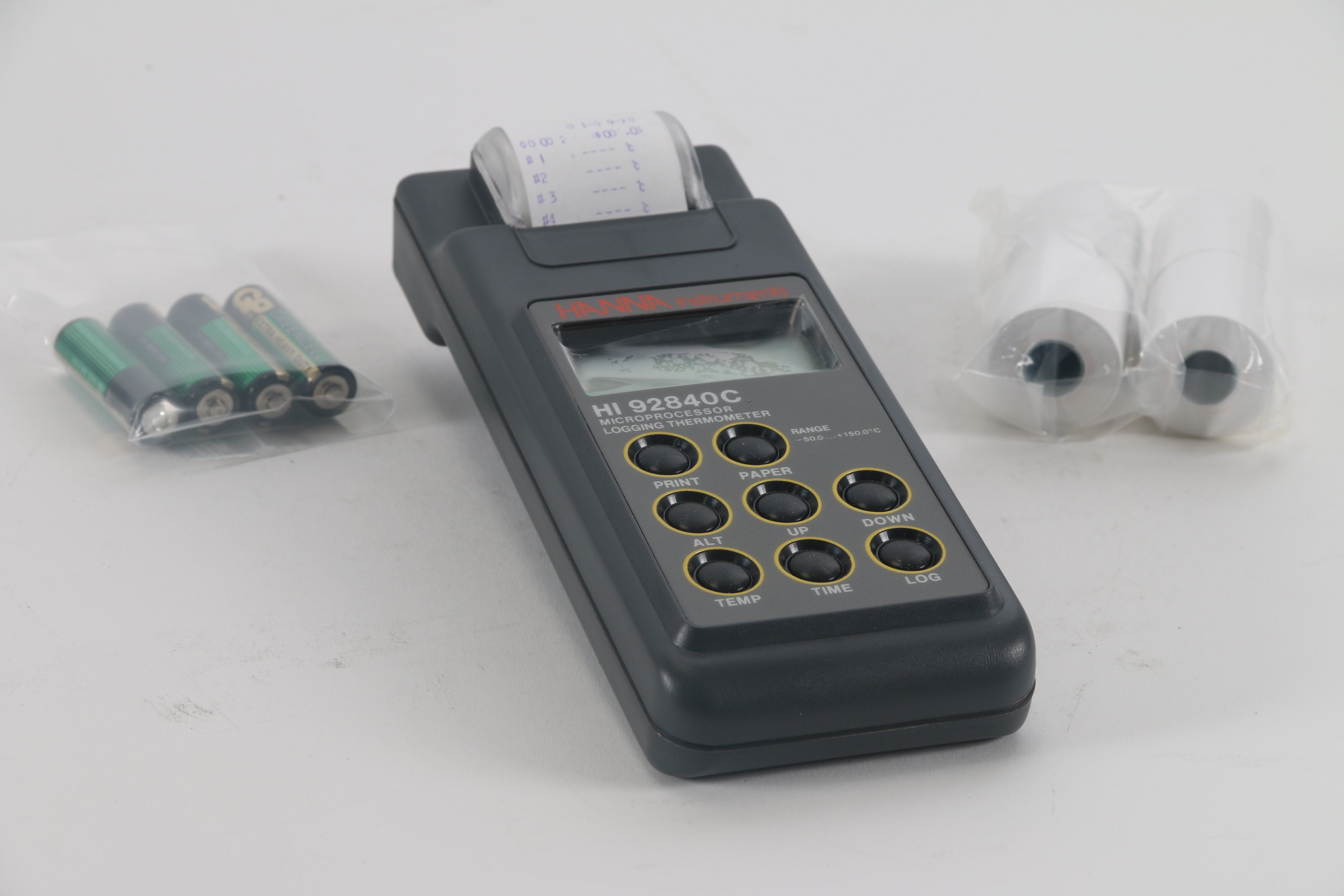 Hanna Instruments HI 92840C Microprocessor Logging Thermometer – NTC Tech